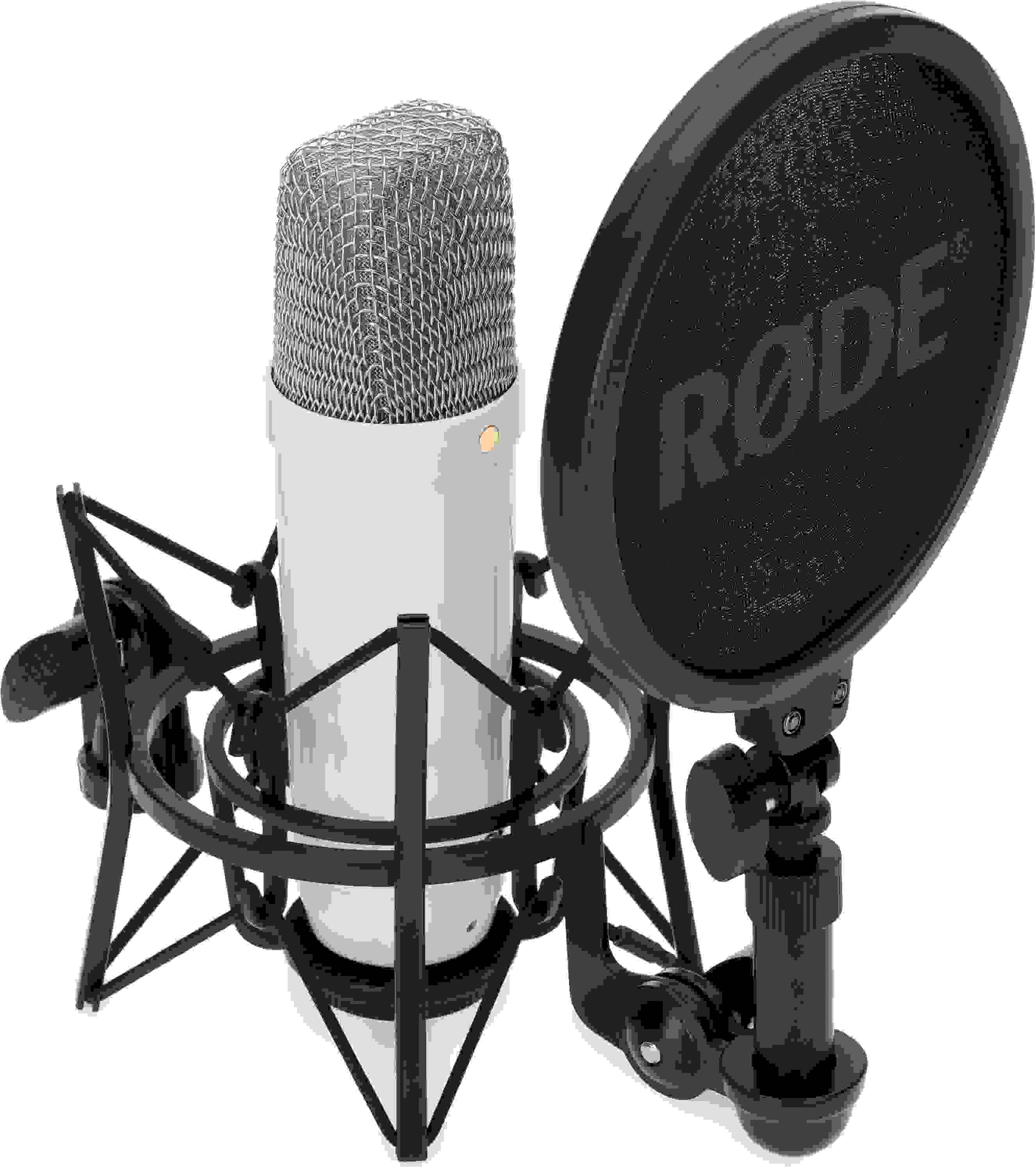 Rode NT1 Signature Series Condenser Microphone with SM6 Shockmount and ...