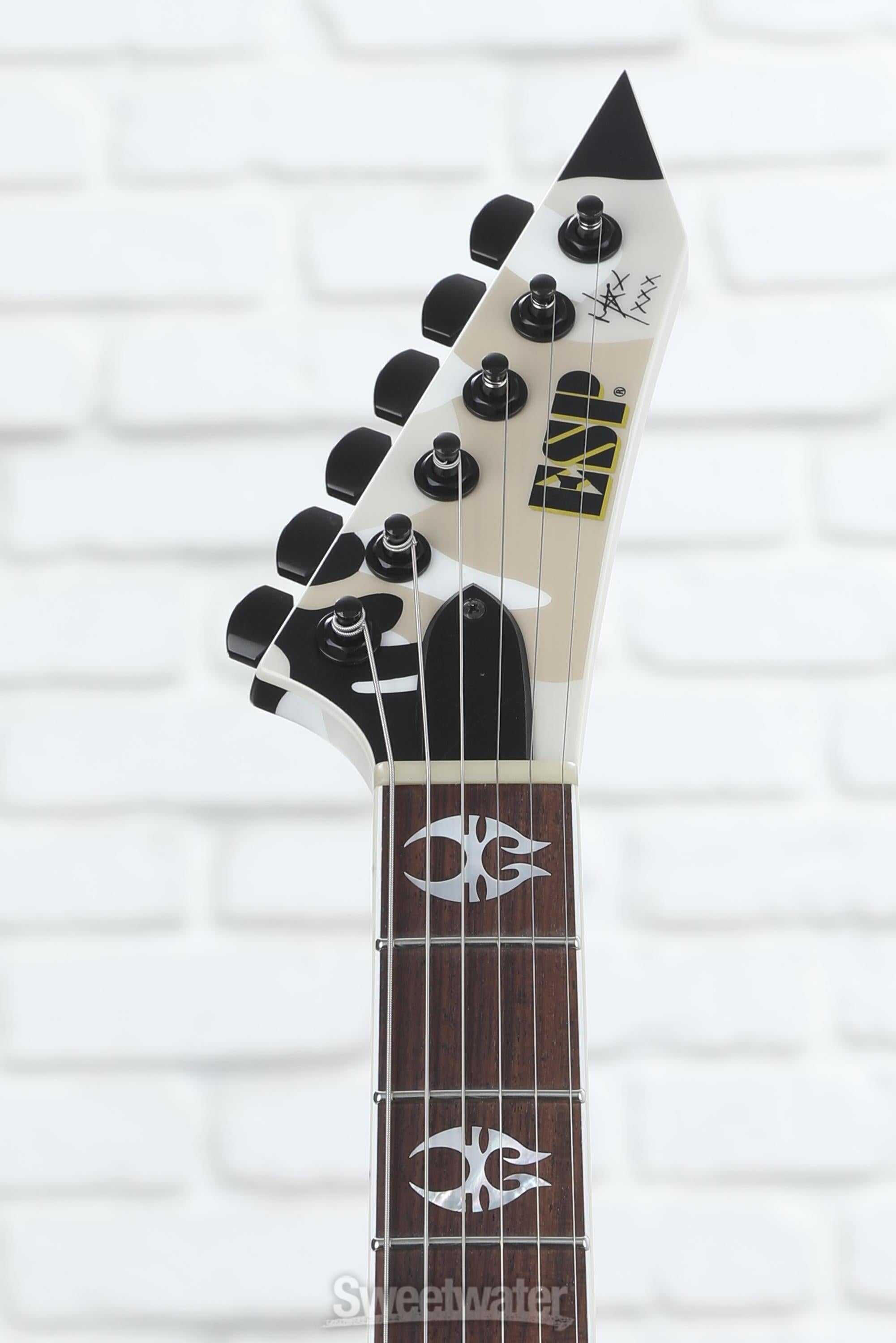 ESP Max Cavalera RPR Signature Electric Guitar - Black Desert Camo ...