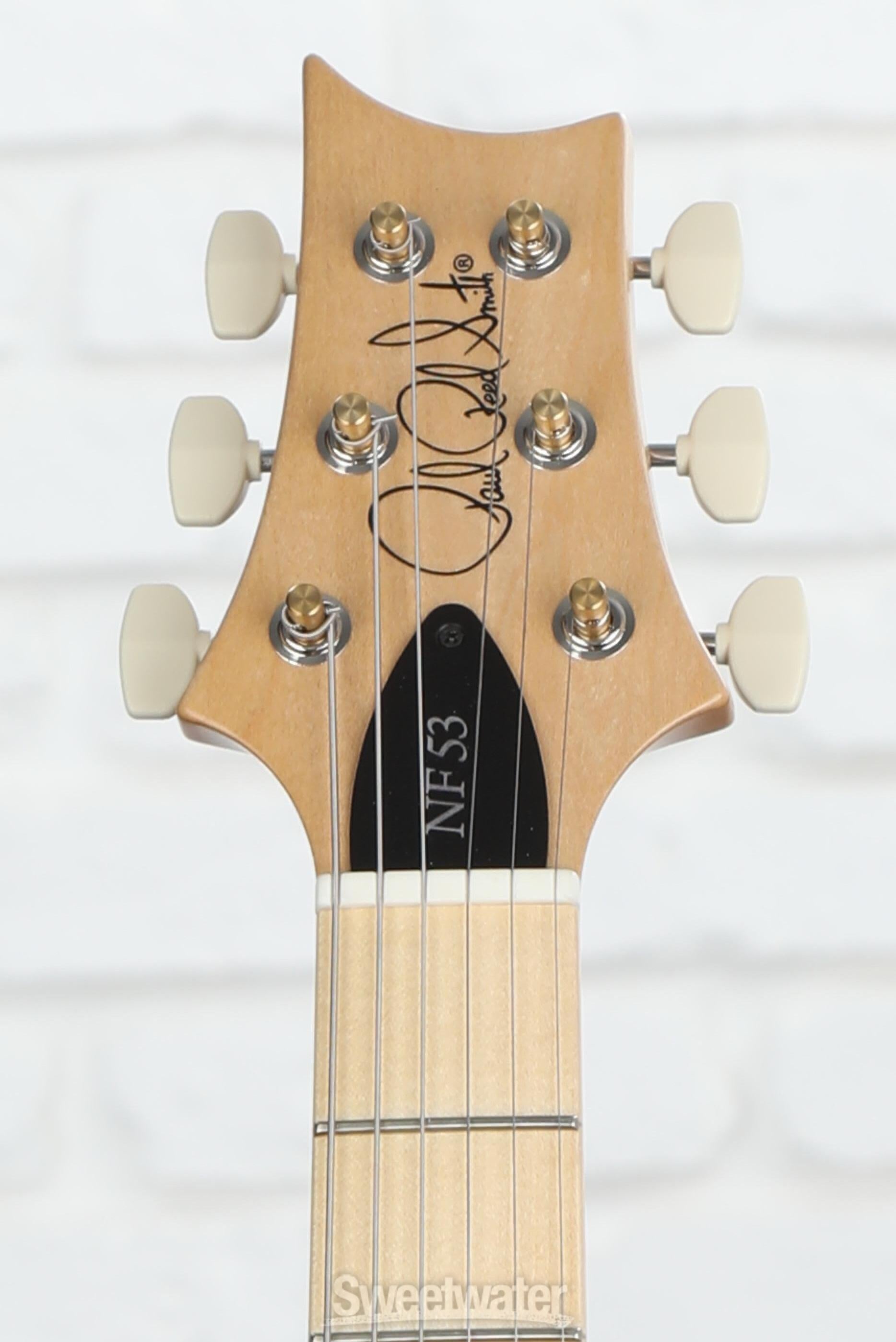 PRS NF 53 Electric Guitar - Black Doghair | Sweetwater