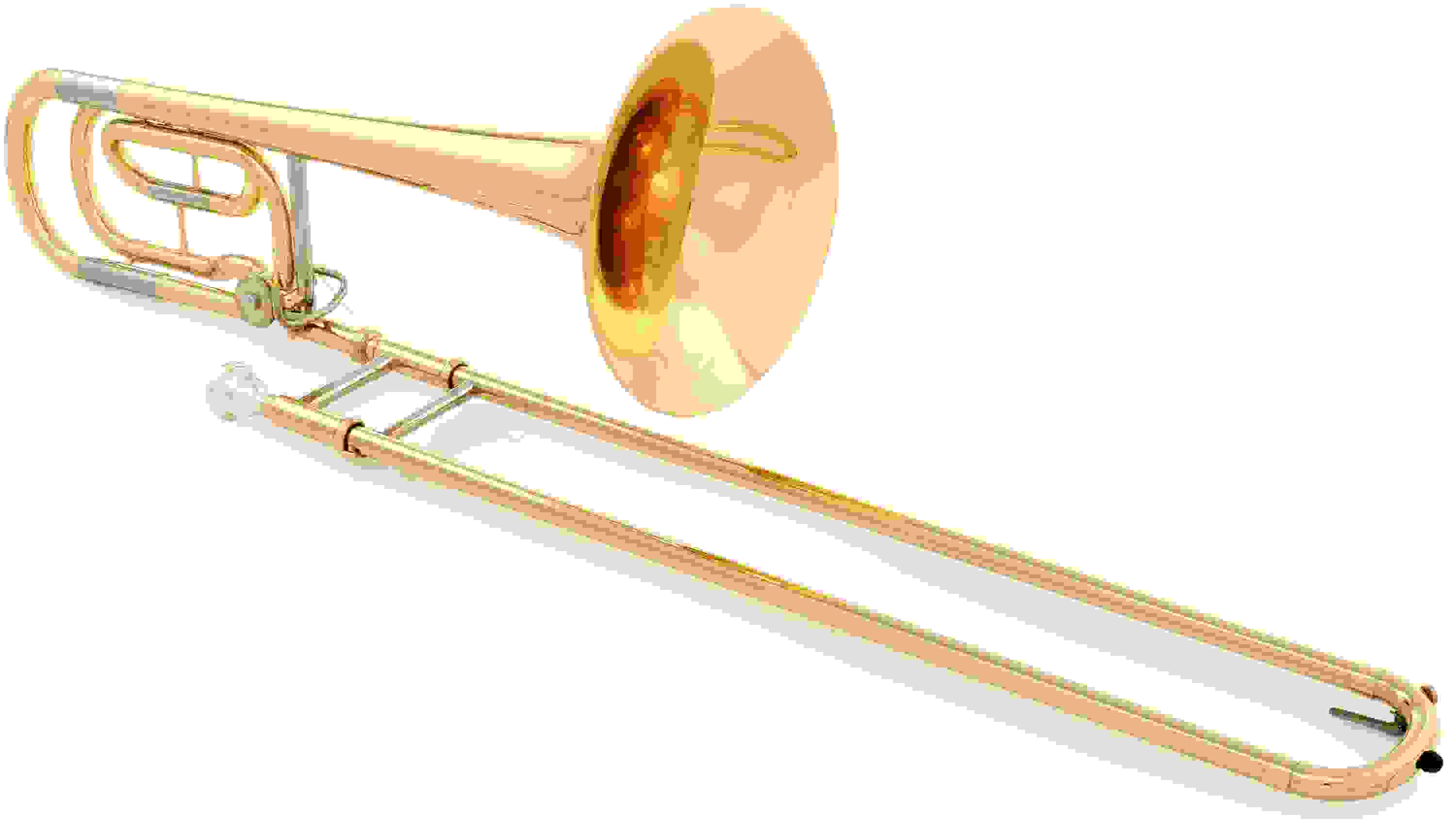 Yamaha YBL-421G Intermediate Bass Trombone - Clear Lacquer with Gold ...