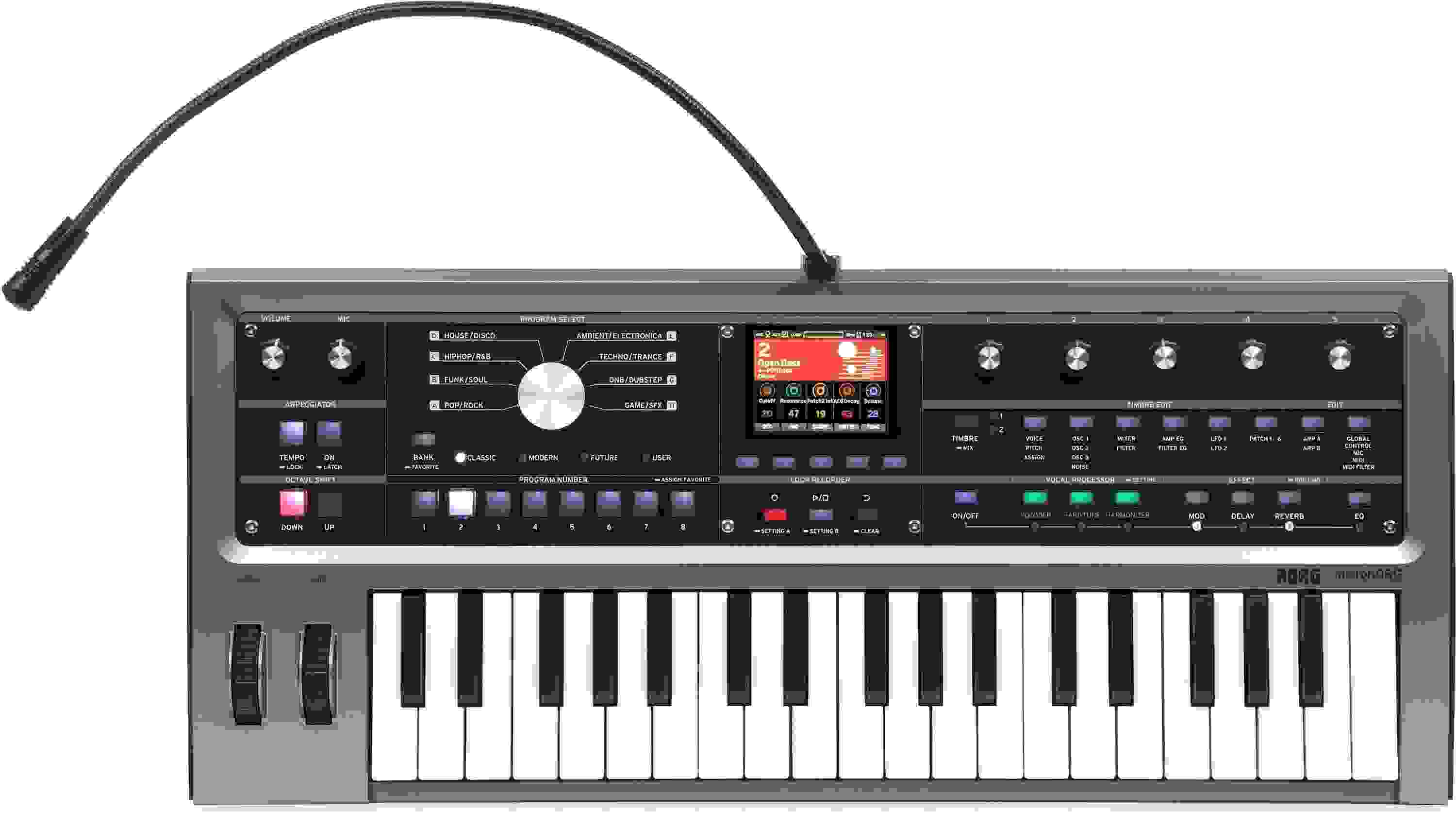 Korg microKORG 2 37-key Virtual Analog Synthesizer and Vocoder | Sweetwater