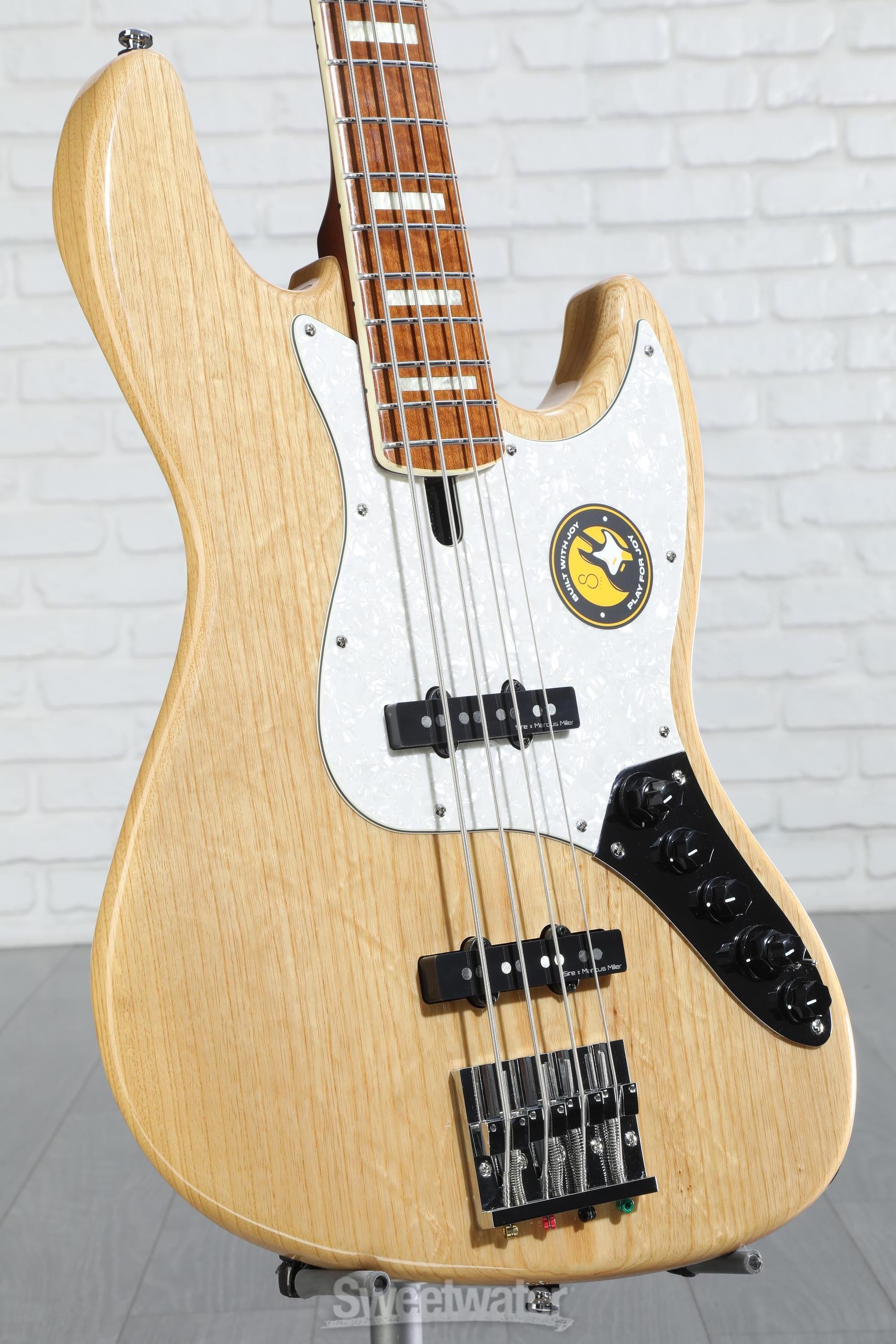Sire Marcus Miller V8 4-string Bass Guitar - Natural | Sweetwater