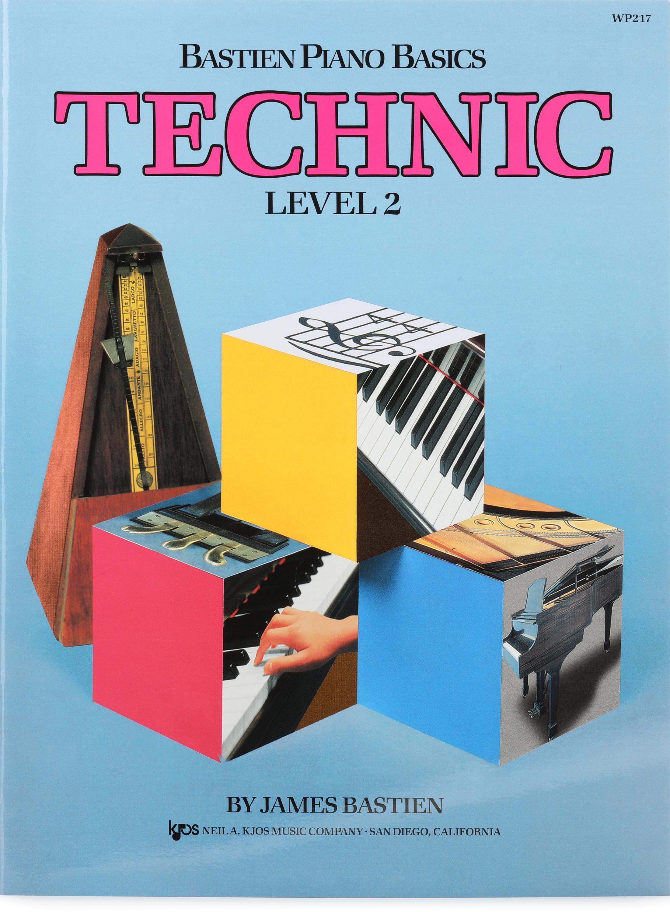 Kjos Bastien Piano Basics: Technic - Level 2 | Sweetwater