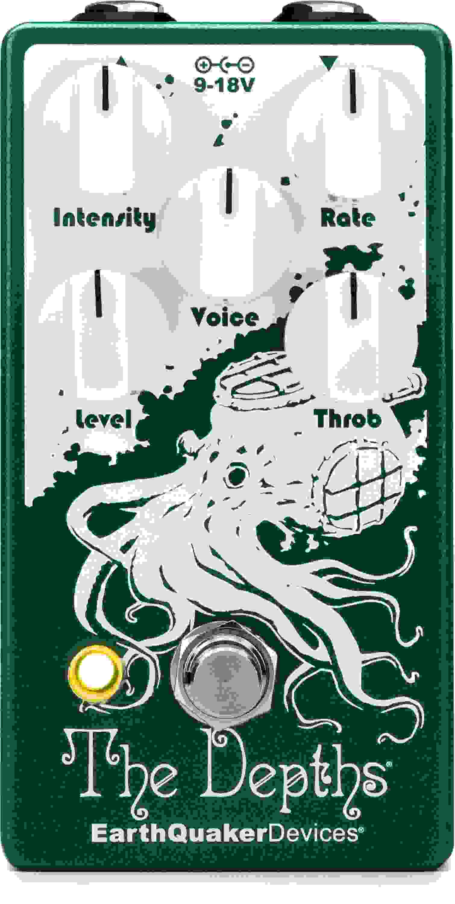 EarthQuaker Devices The Depths V2 Optical Vibe Machine Pedal | Sweetwater