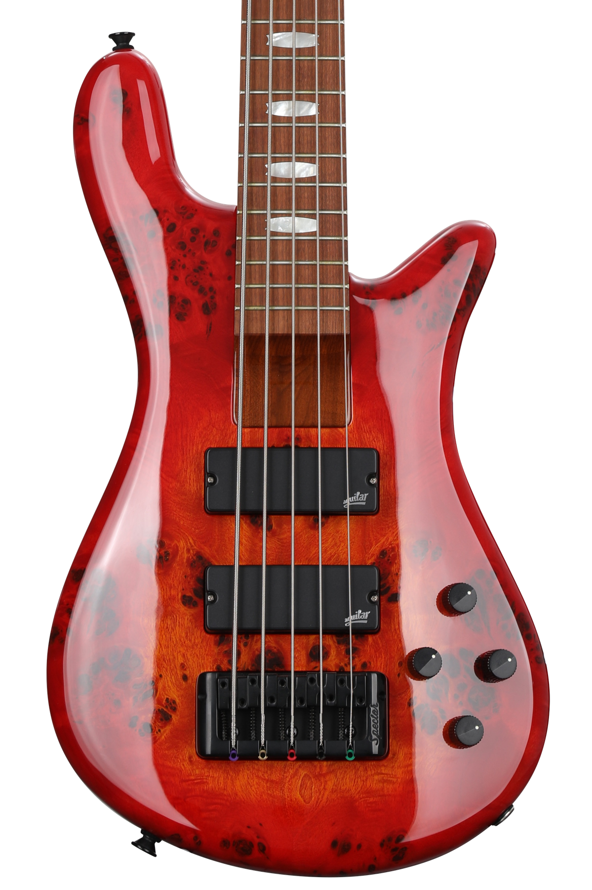 Spector EuroBolt 5 Bass Guitar - Inferno Red | Sweetwater