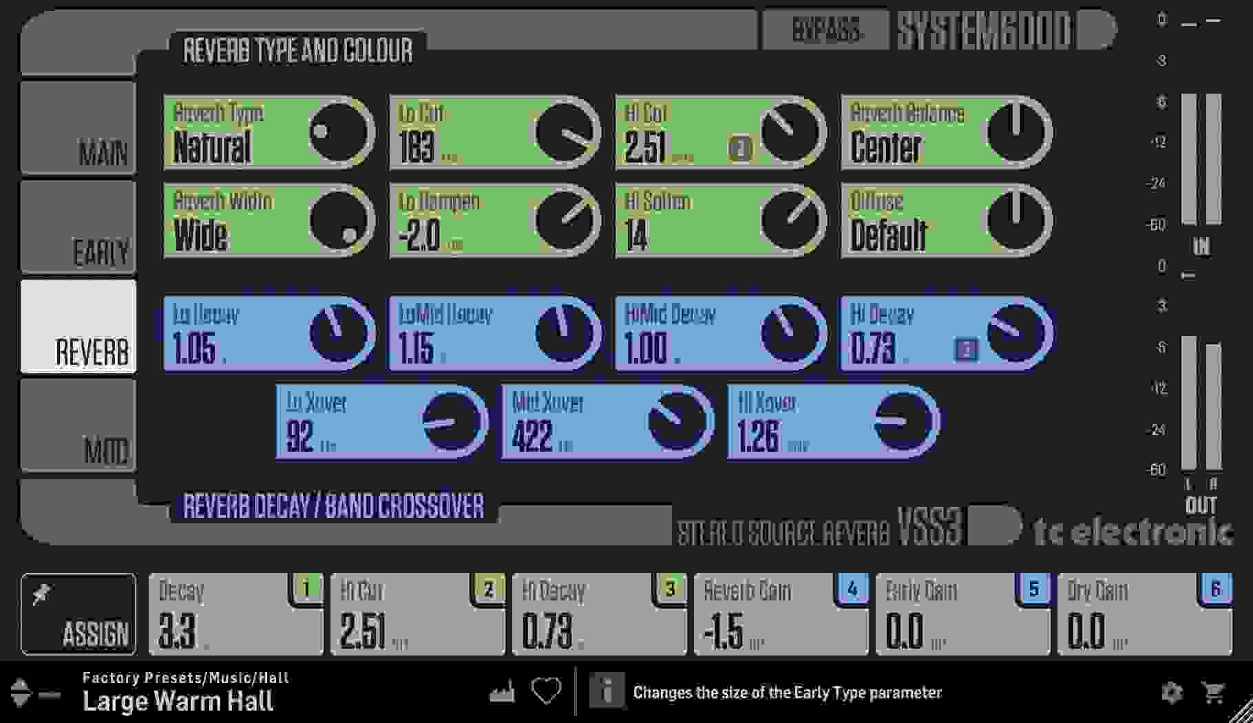 TC Electronic VSS3 Virtual Space Sim Reverb Plug-in | Sweetwater