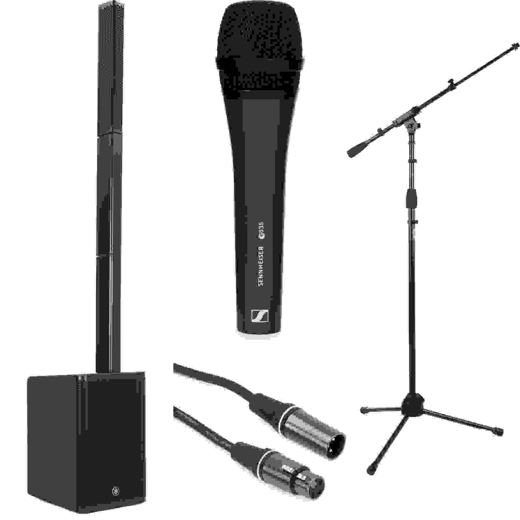 Yamaha DXL1K 1,100W 12-inch Portable Powered Column PA Speaker with ...