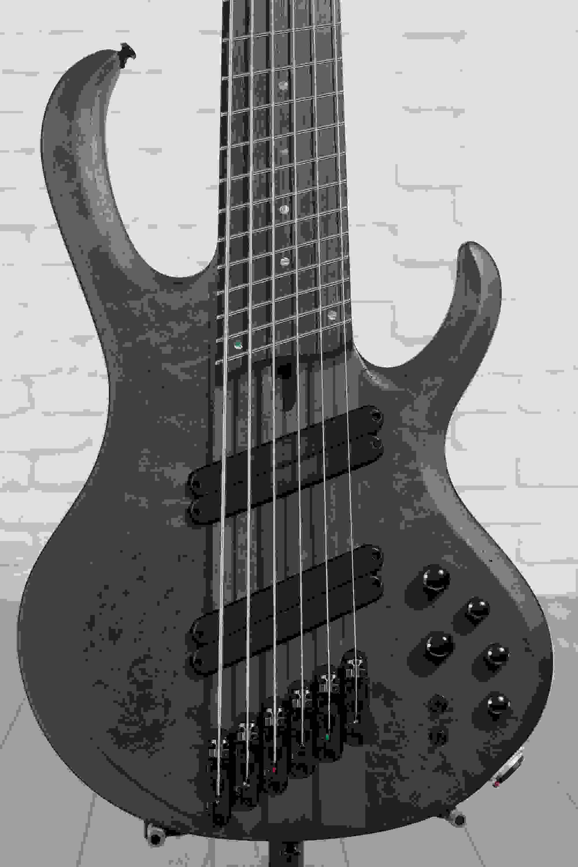 Ibanez BTB806MS Multi-scale 6-string Bass Guitar - Transparent Gray ...
