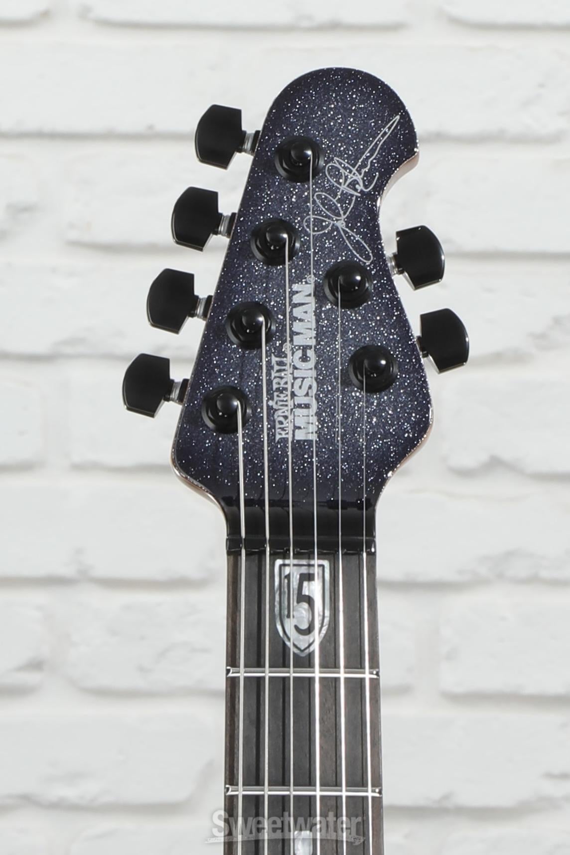 Ernie Ball Music Man JP15 Electric Guitar - Eclipse Sparkle, Sweetwater Exclusive