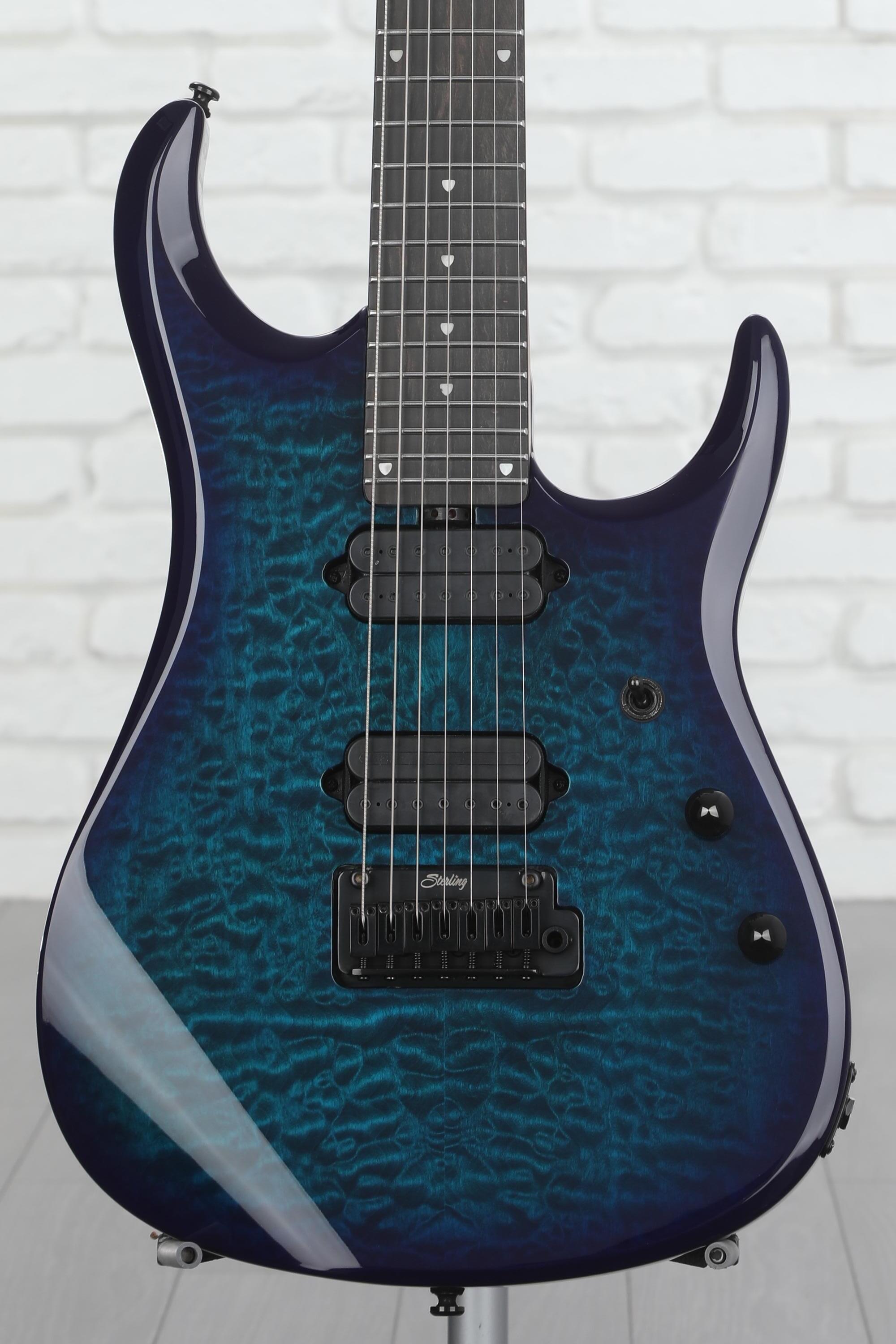 Sterling By Music Man John Petrucci Dimarzio JP157DQM 7-string Electric ...