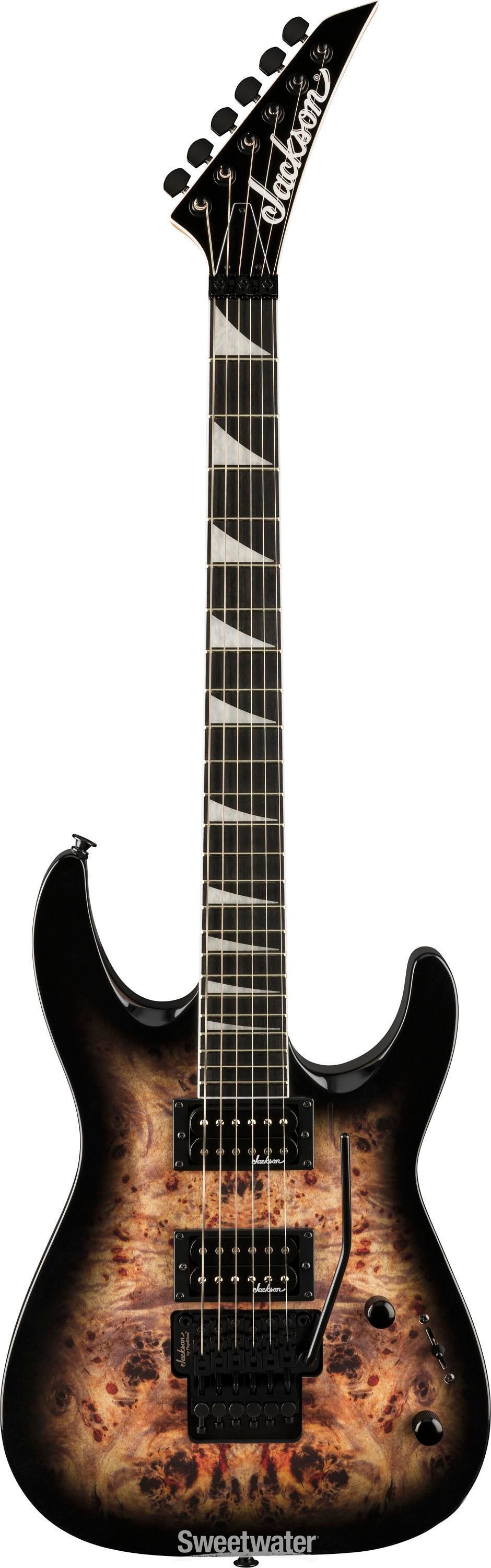 Jackson Dinky Arch Top JS32 DKA Electric Guitar - Transparent Black ...