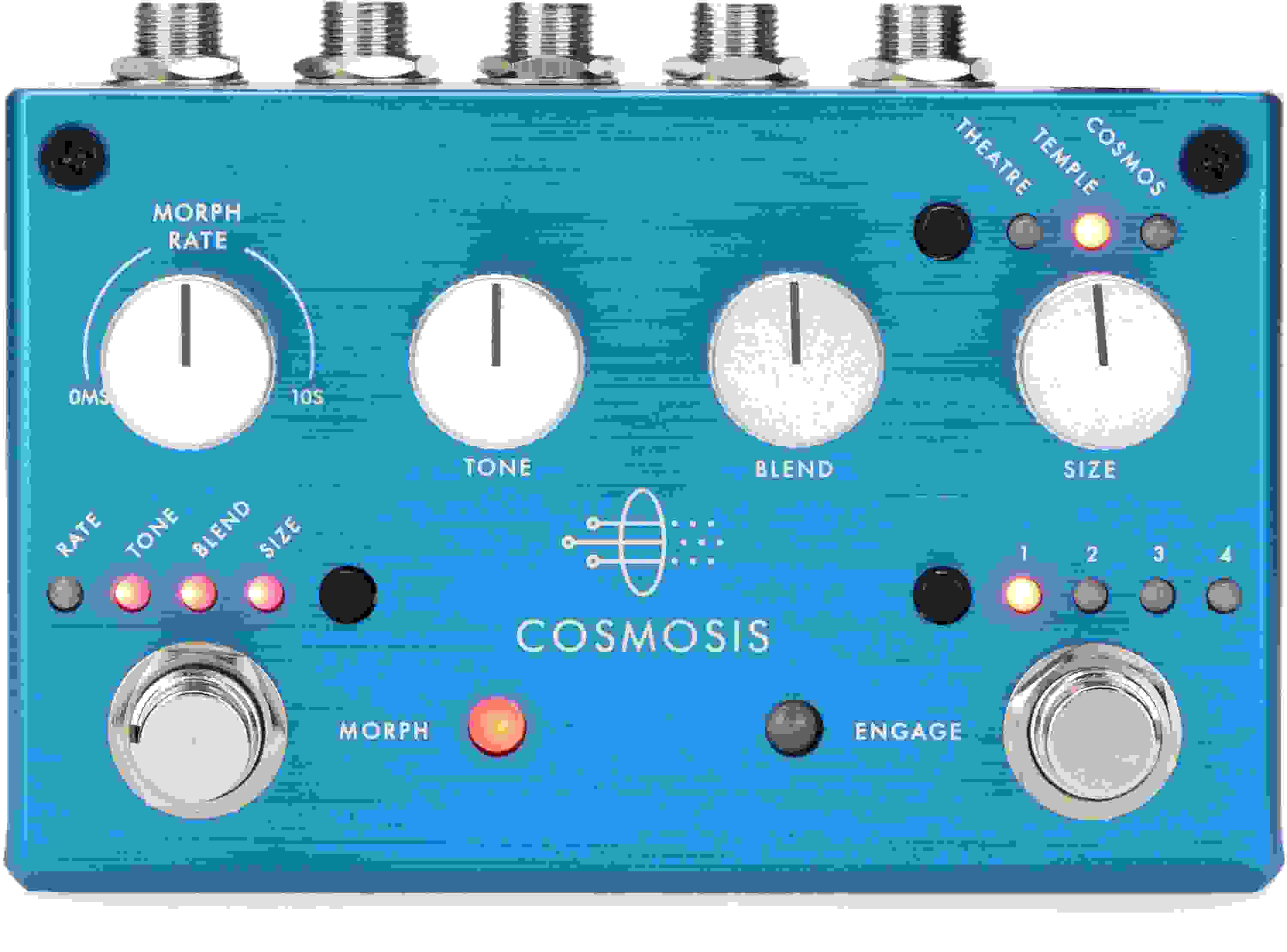 Pigtronix Cosmosis Stereo Morphing Reverb Effects Pedal | Sweetwater