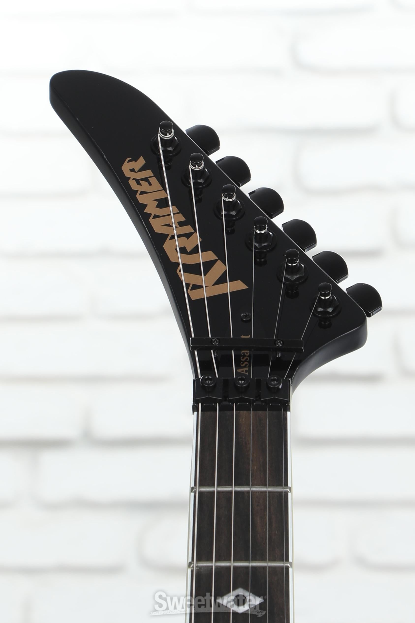 Kramer Assault Figured Electric Guitar - Caribbean Blue Perimeter ...