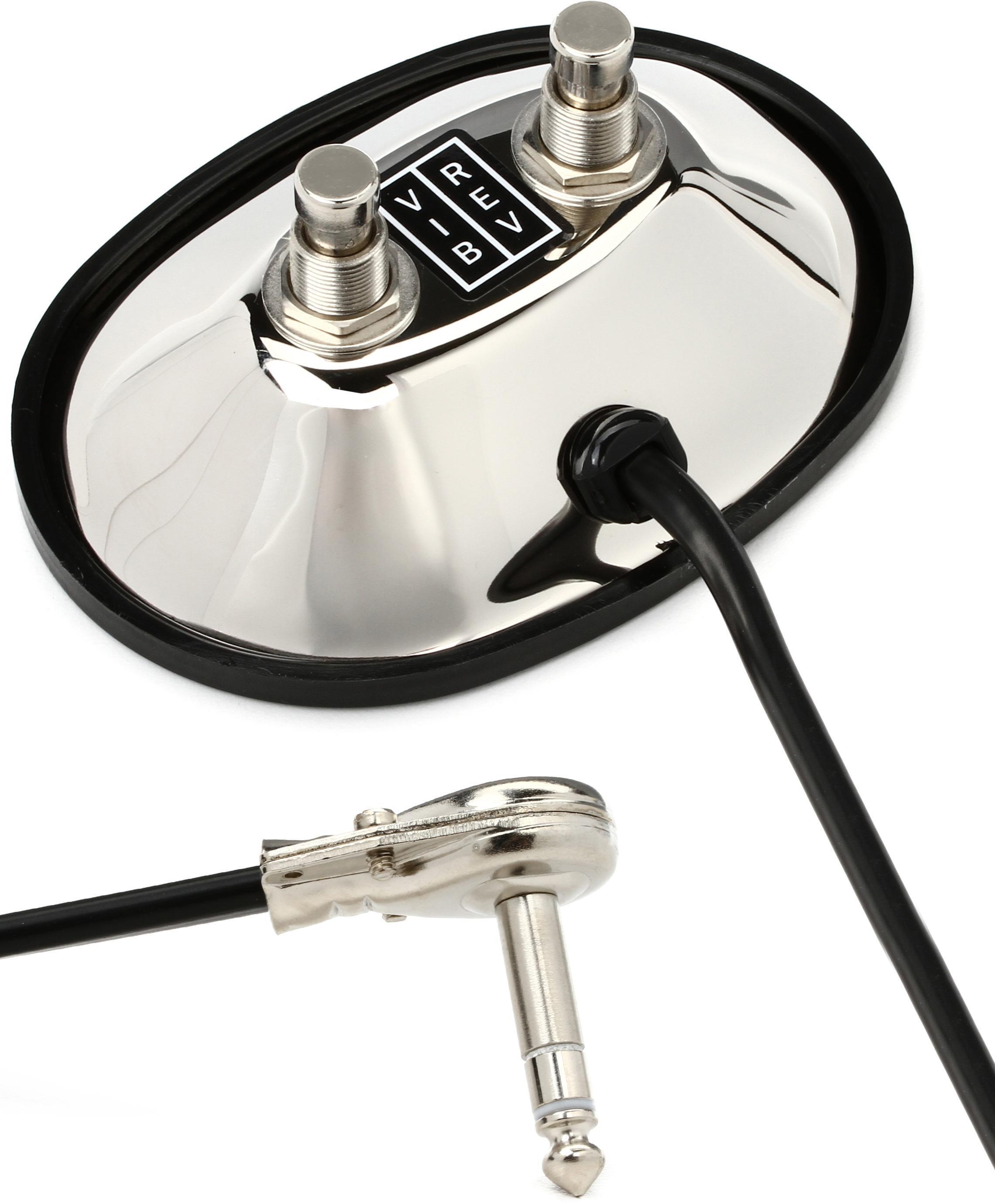 Fender 2-button Vibrato/Reverb Footswitch | Sweetwater