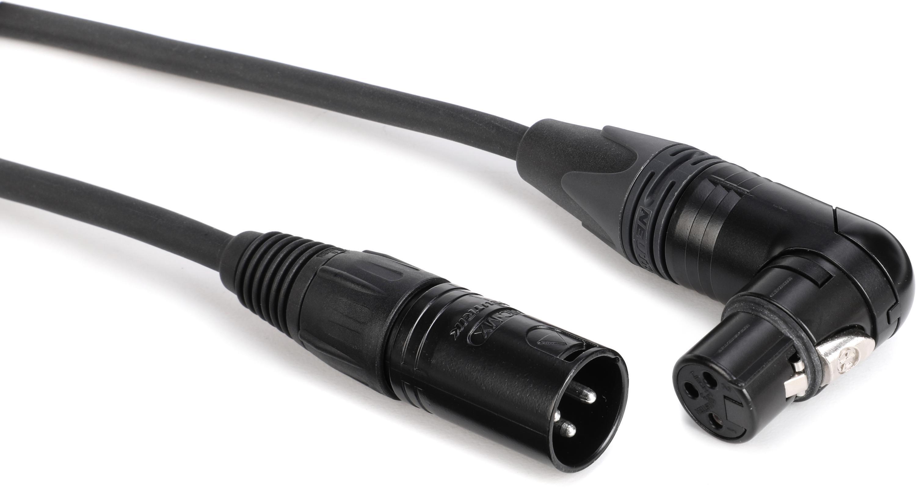 Pro Co MFRC-3 MasterMIKE Microphone Cable with Right-angled XLR Female ...