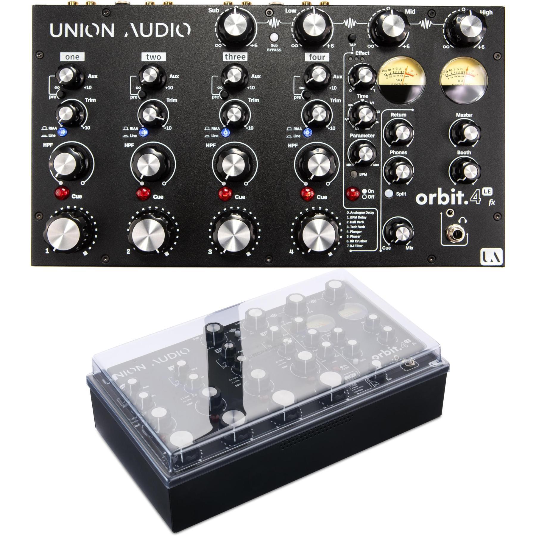 Union Audio orbit.4 LE FX 4-channel Analog Rotary Mixer with Decksaver ...