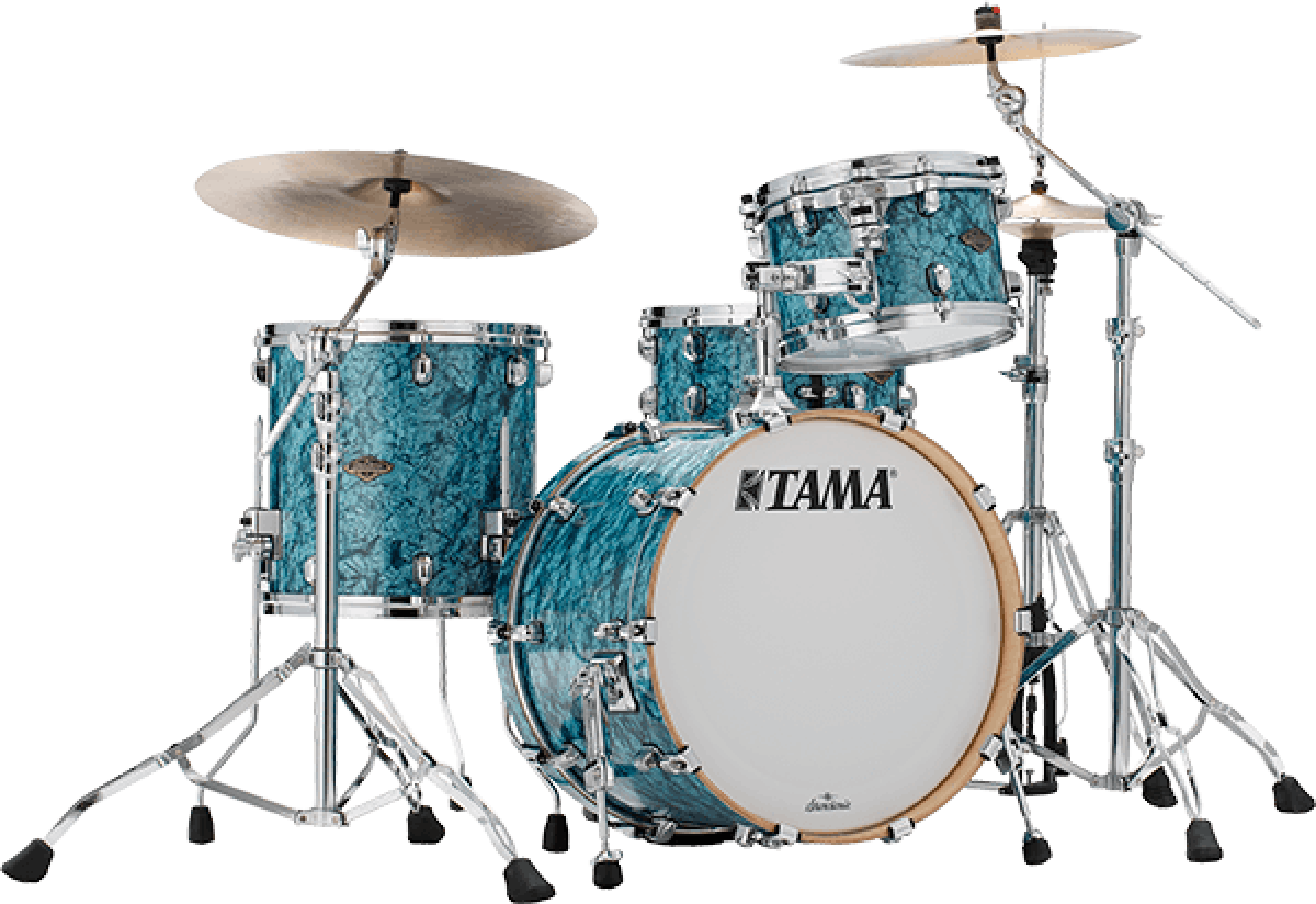Tama Starclassic Walnut/Birch WBR30RS 3-piece Shell Pack - Turquoise ...