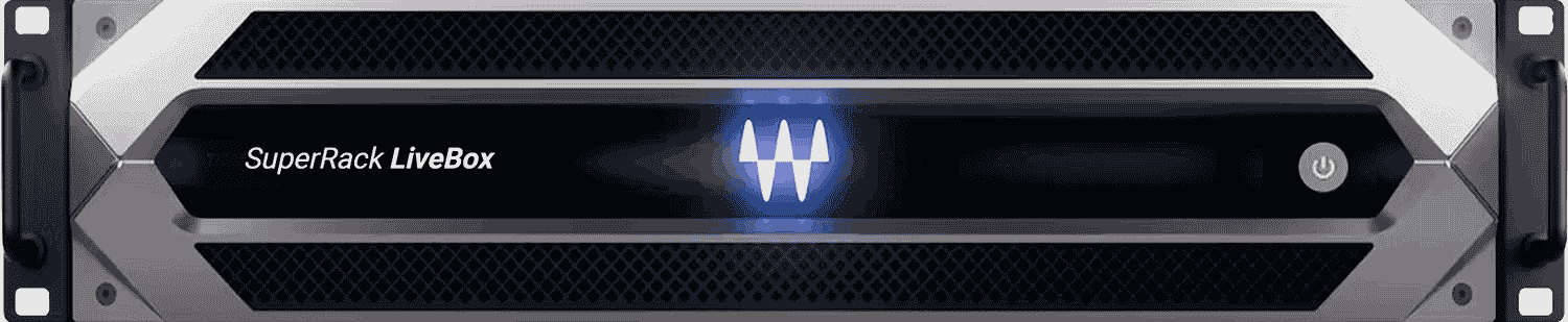 Waves SuperRack LiveBox VST3 Plug-in Processor - Dante | Sweetwater