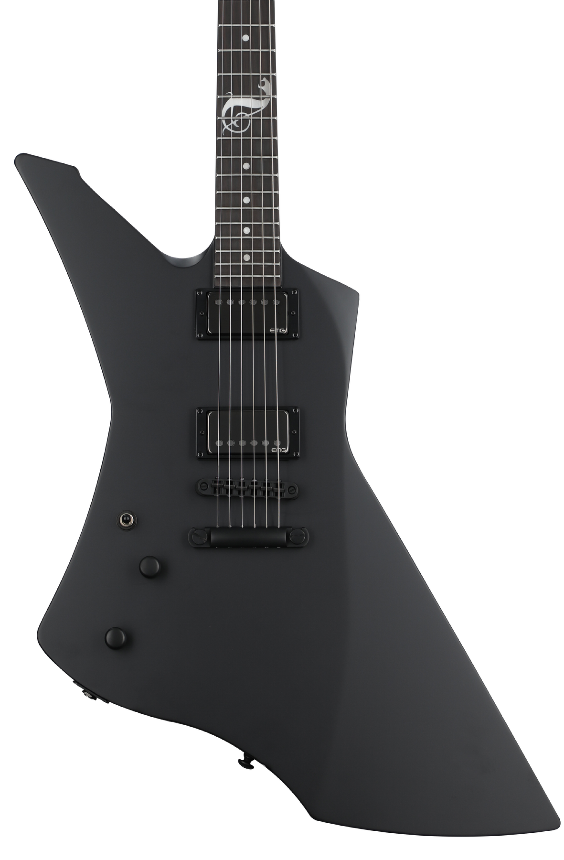 ESP LTD James Hetfield Signature Snakebyte Left-handed - Black Satin ...
