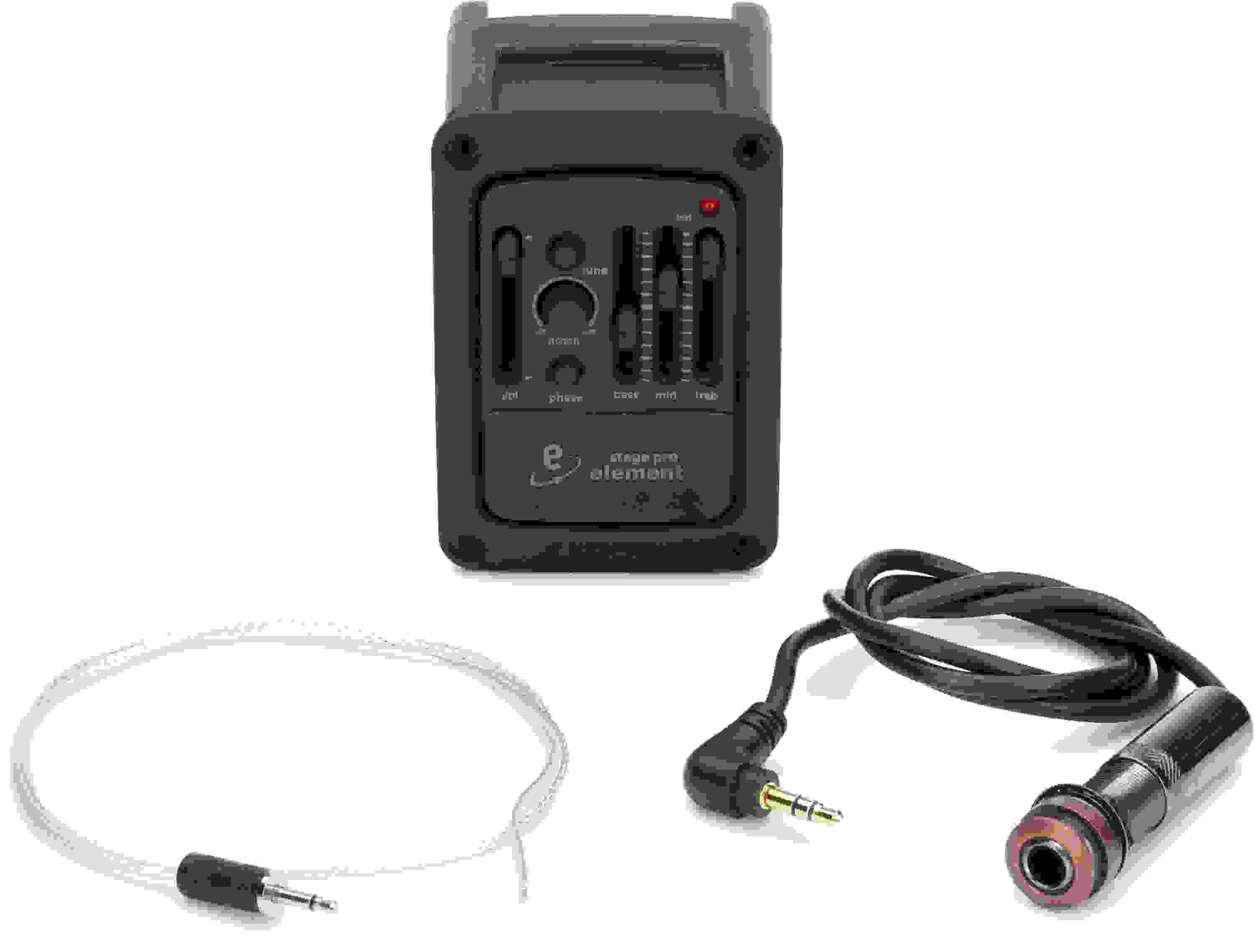 LR Baggs StagePro Element Acoustic Guitar Under-saddle Pickup and Side ...