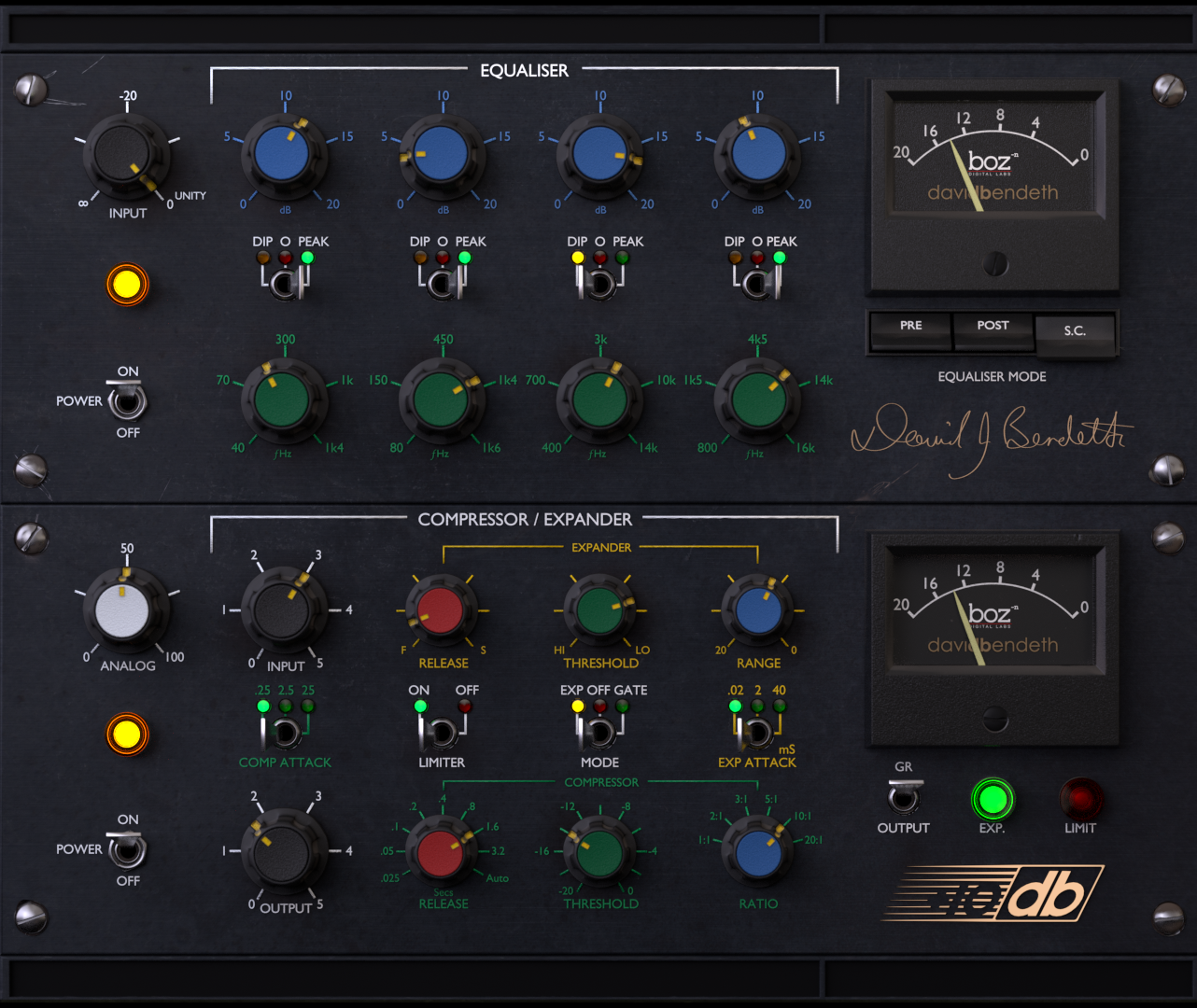 Boz Digital Labs David Bendeth's +10db V2 Plug-in Bundle | Sweetwater