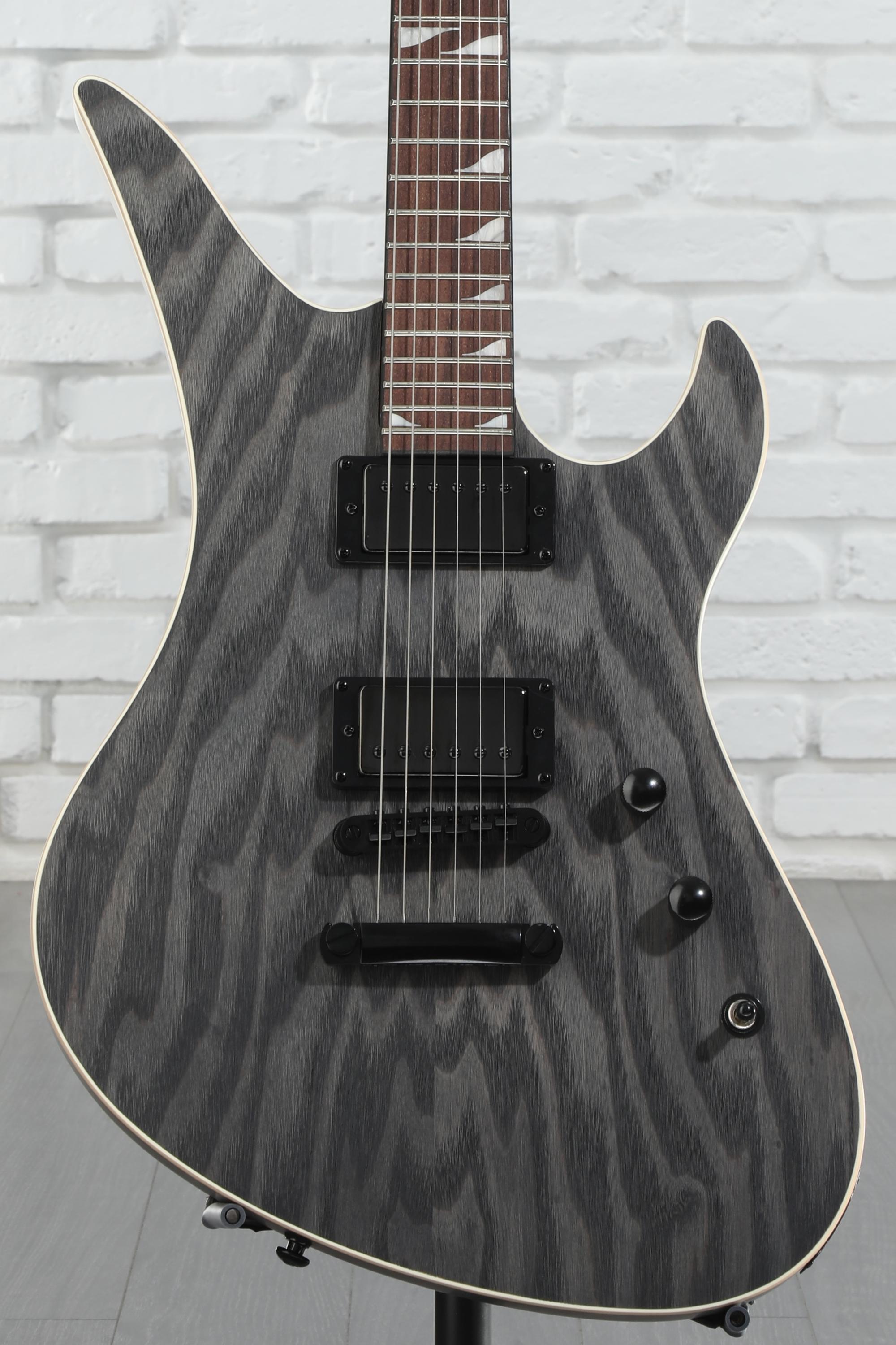 Schecter Avenger Standard Electric Guitar - Charcoal Satin | Sweetwater