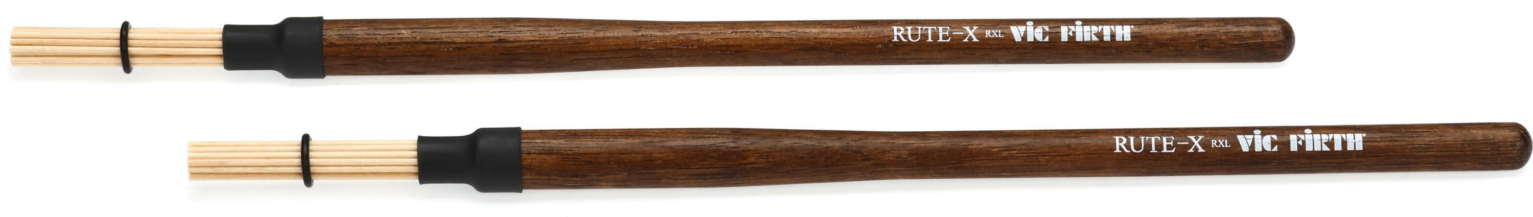 Vic Firth Rute-X Bundled Sticks - Light | Sweetwater