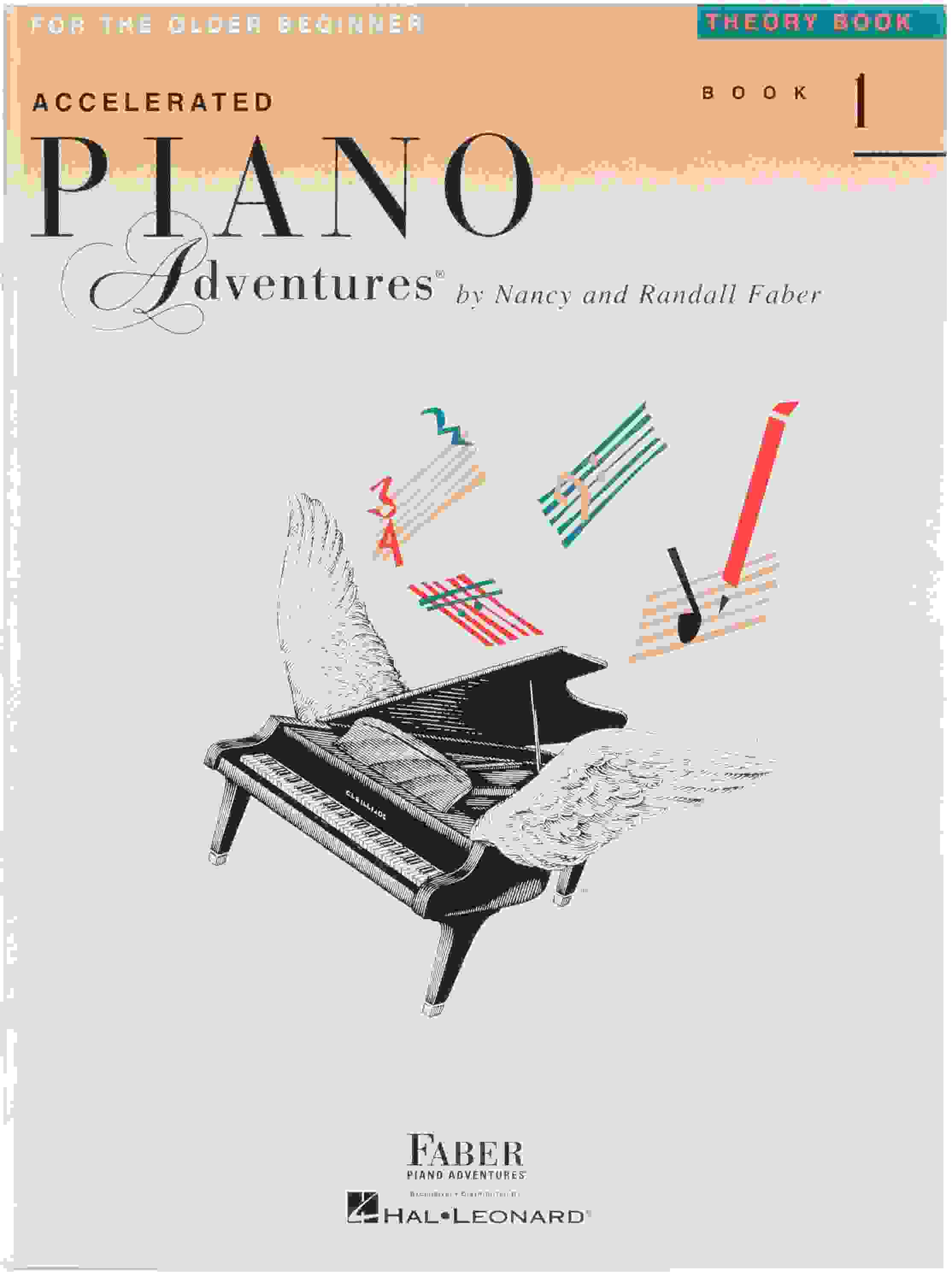 Faber Piano Adventures Adventures Theory Book - Book 1 | Sweetwater