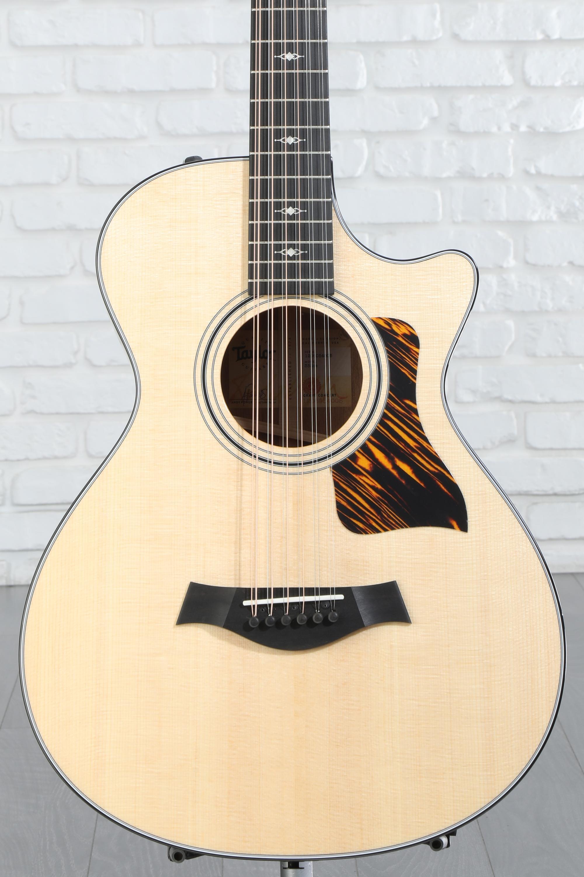 Taylor 352ce 12-string Acoustic-electric Guitar - Natural with ...