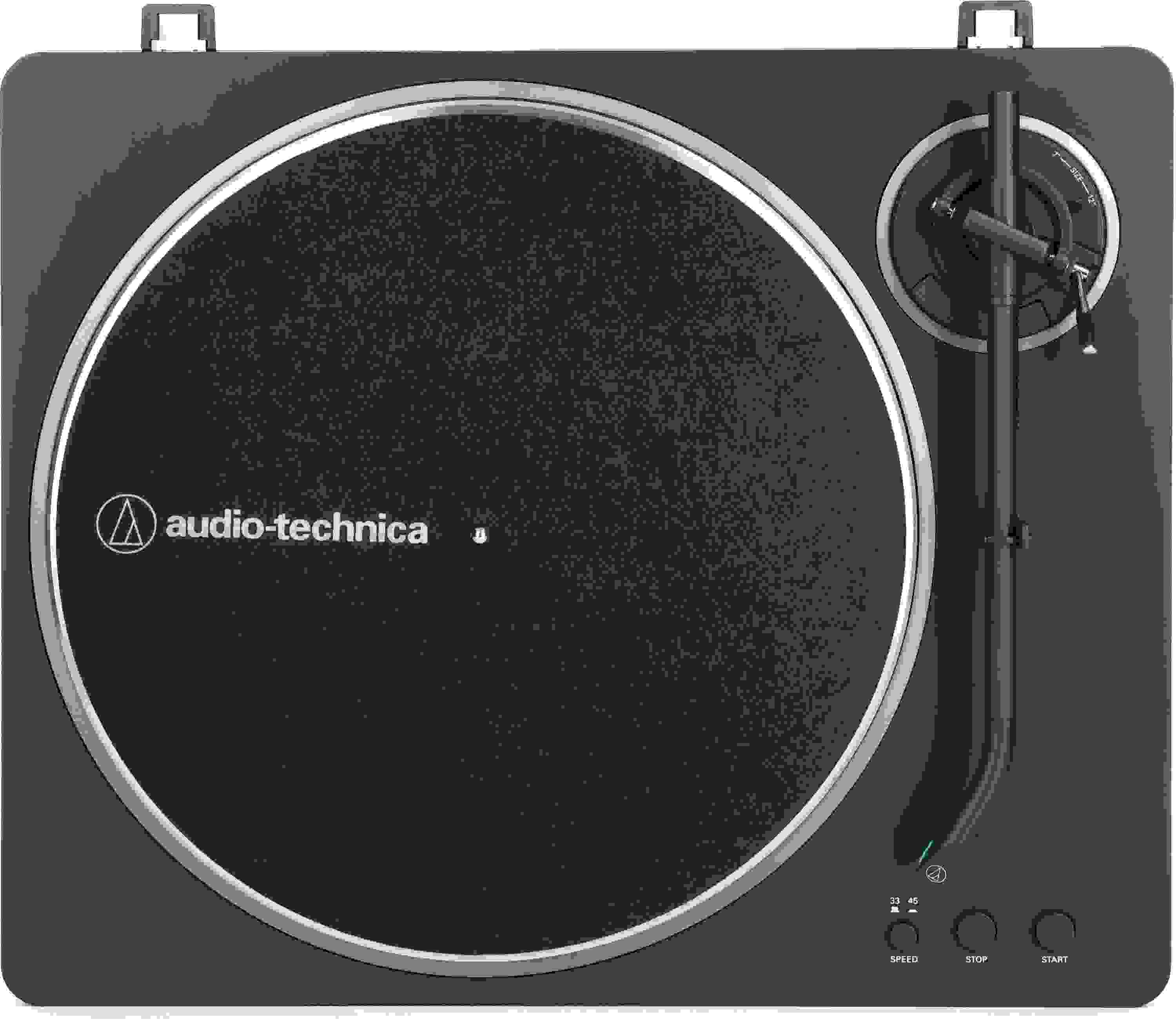 Audio-Technica AT-LP70X Belt-drive Turntable - Black/Grey | Sweetwater
