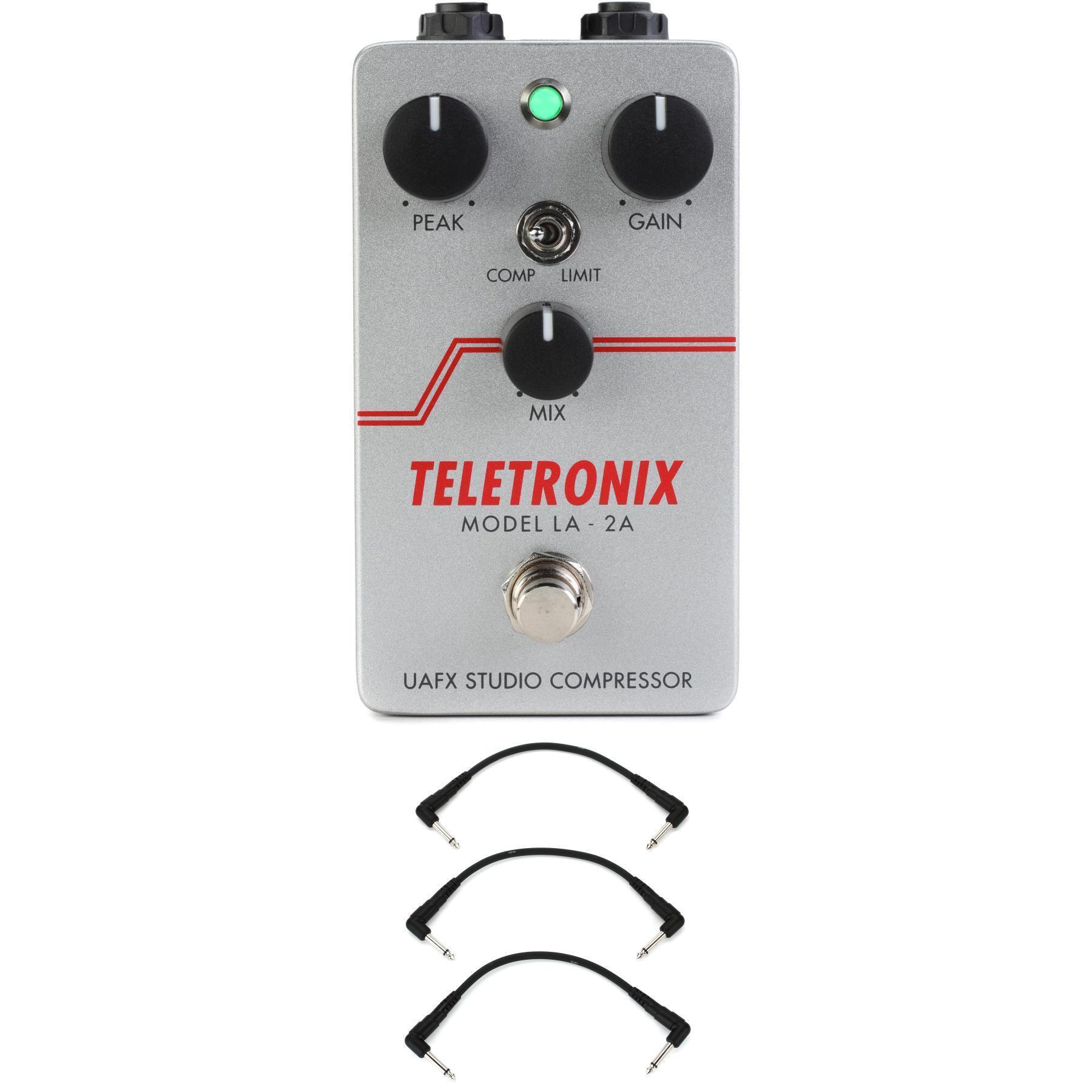 Universal Audio Teletronix LA-2A Studio Compressor Pedal with 3 Patch ...