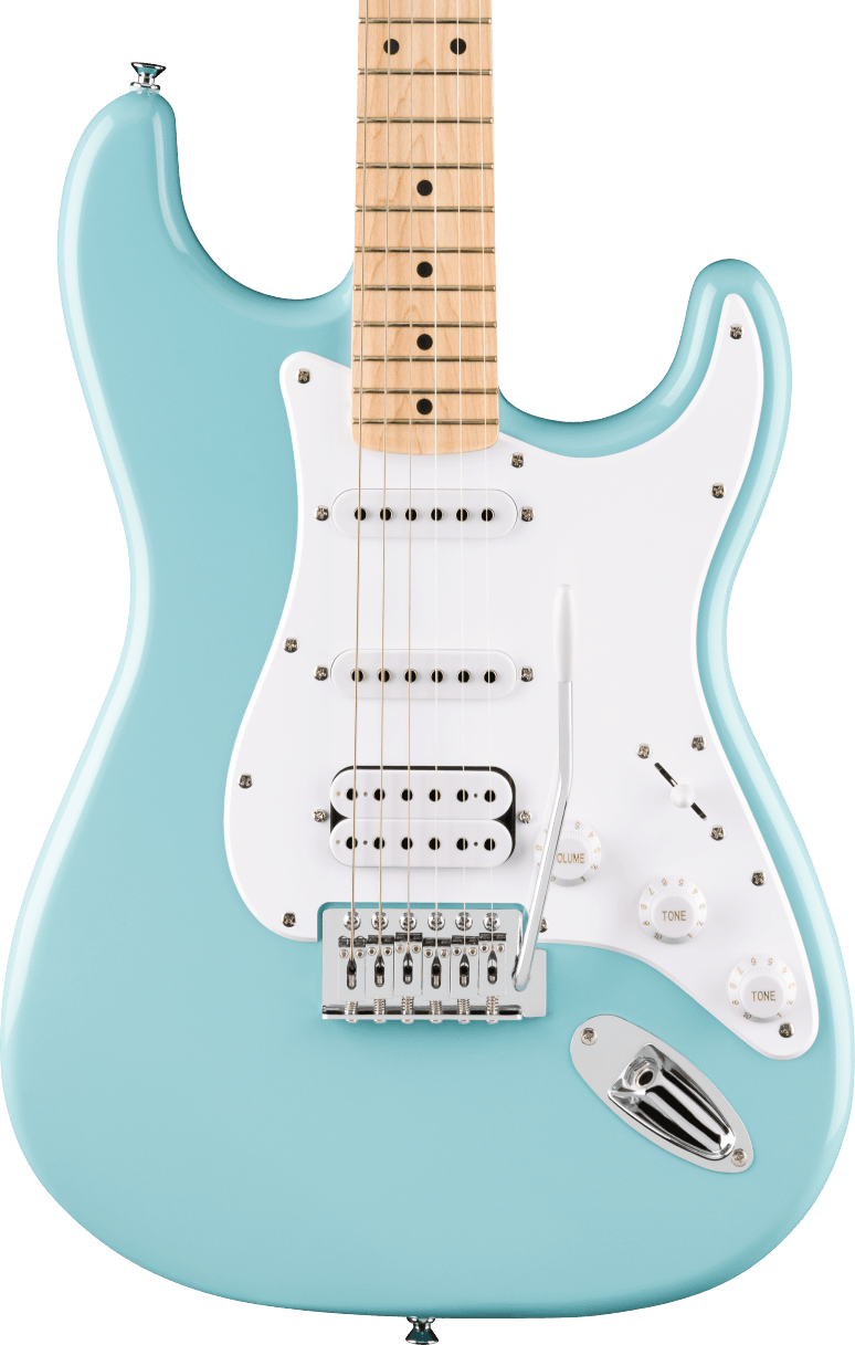 Squier Sonic Stratocaster HSS Electric Guitar - Tropical Turquoise ...
