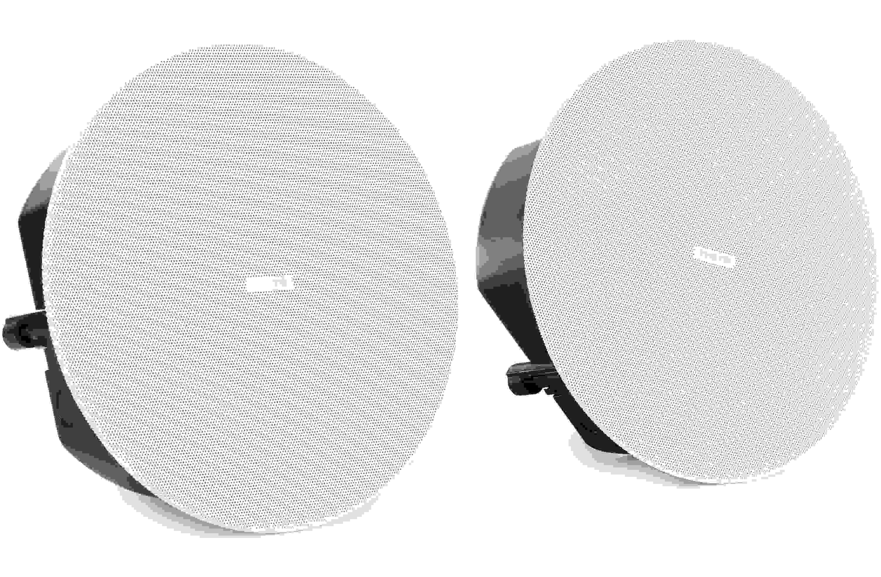 QSC AcousticDesign AD-C4T-LPZB 6.5-inch 2-way Ceiling Speakers with ...