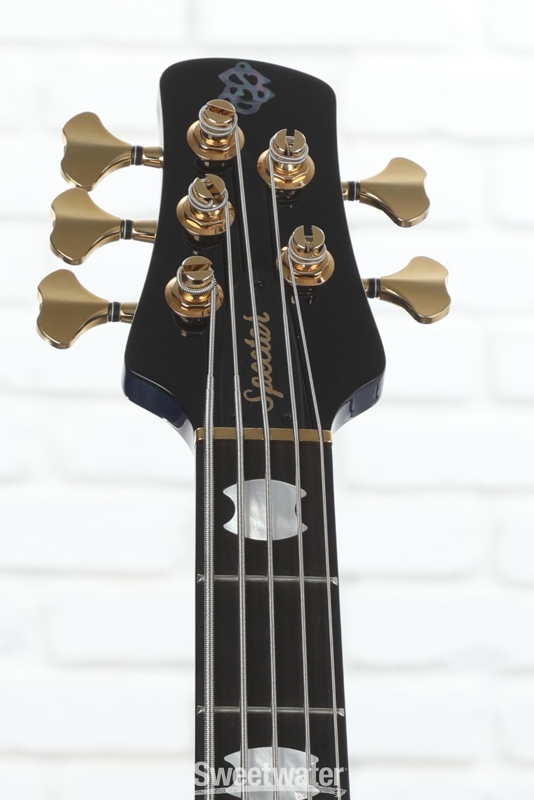 Spector Euro 5 LT Bass Guitar - Blue Fade Gloss | Sweetwater