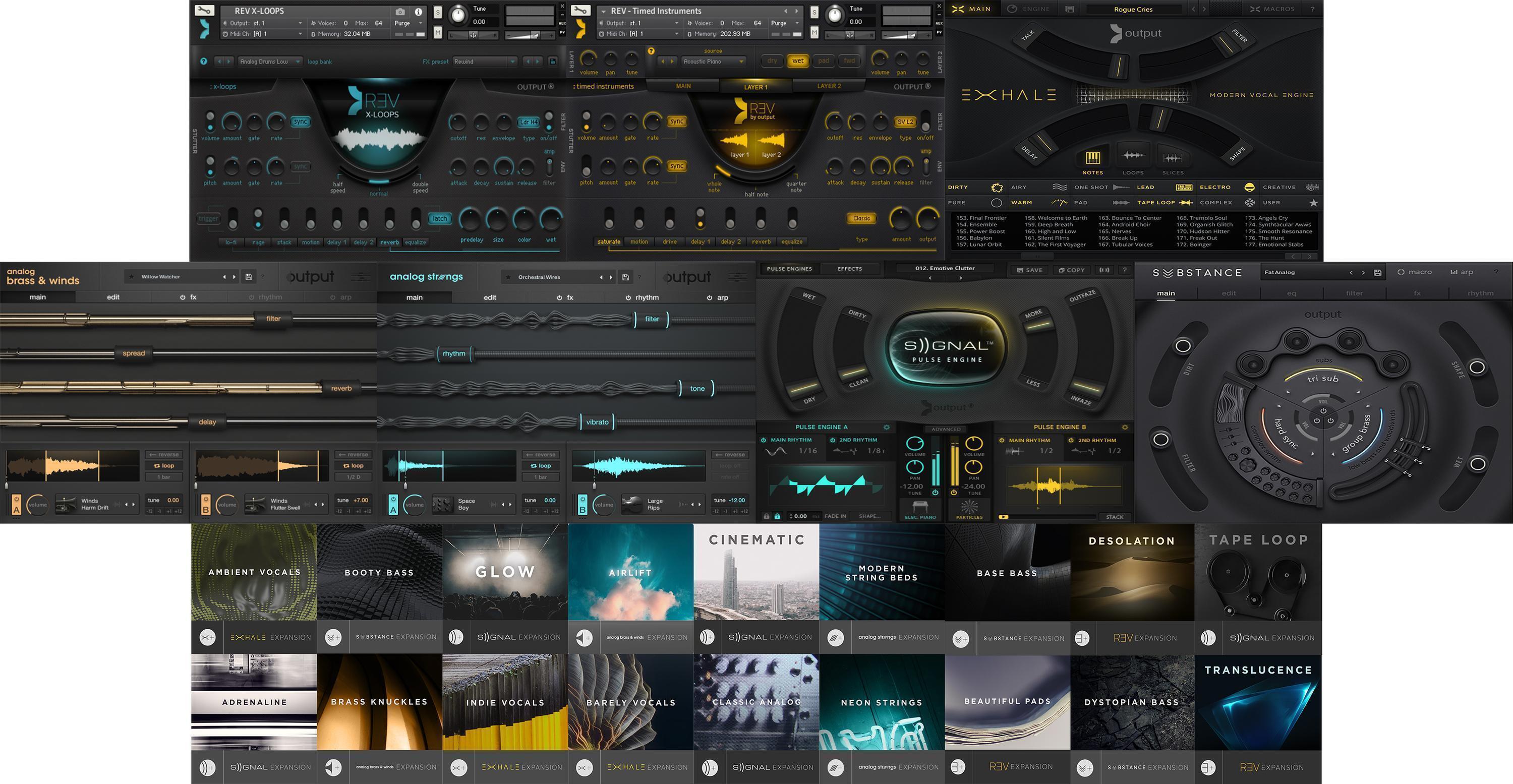 Output Instrument Plug-in Bundle | Sweetwater