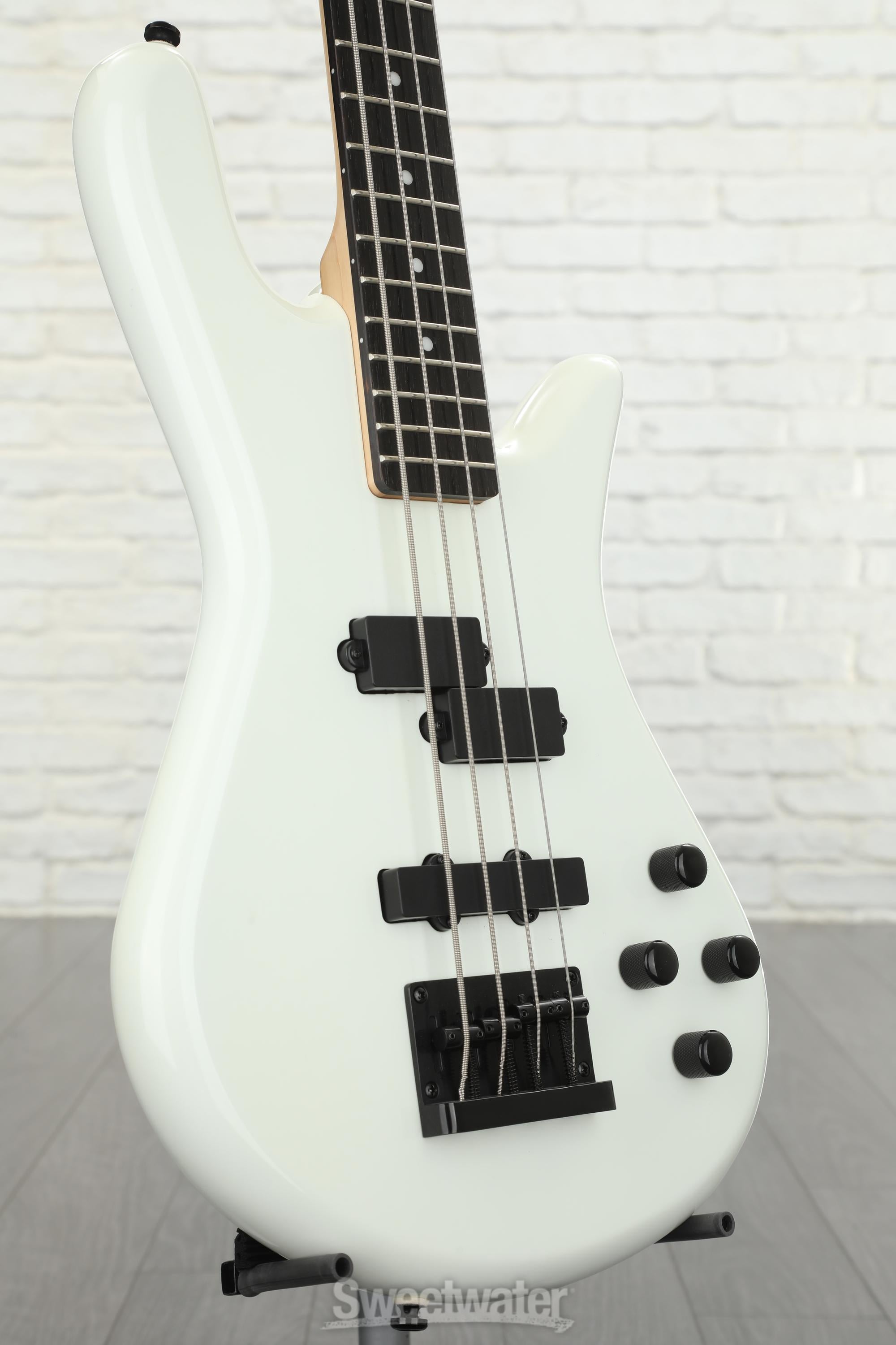 Spector Performer 4 Bass Guitar - Solid White Gloss | Sweetwater
