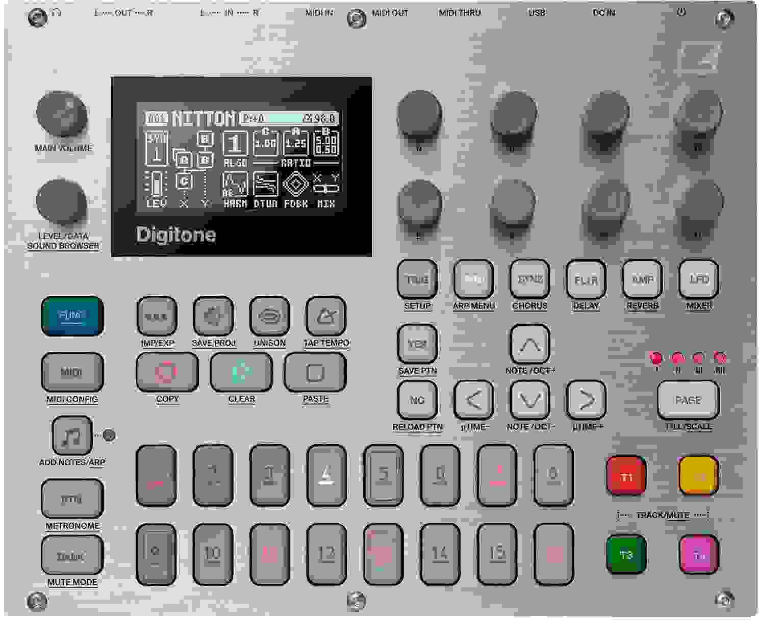 Elektron Digitone E25 Edition 8-voice Digital Synthesizer with ...