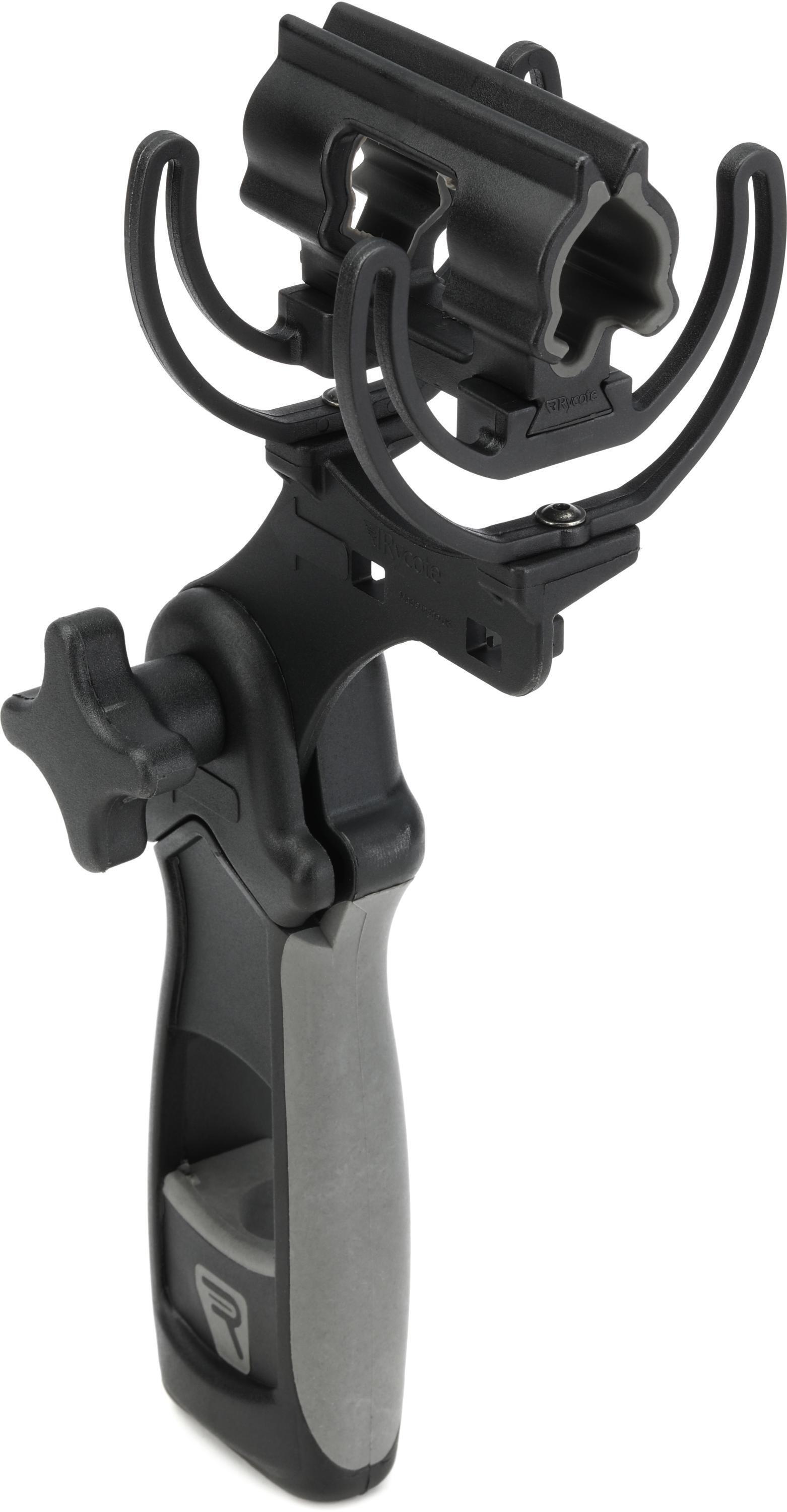 Rycote InVision Softie Lyre Mount with Pistol Grip | Sweetwater