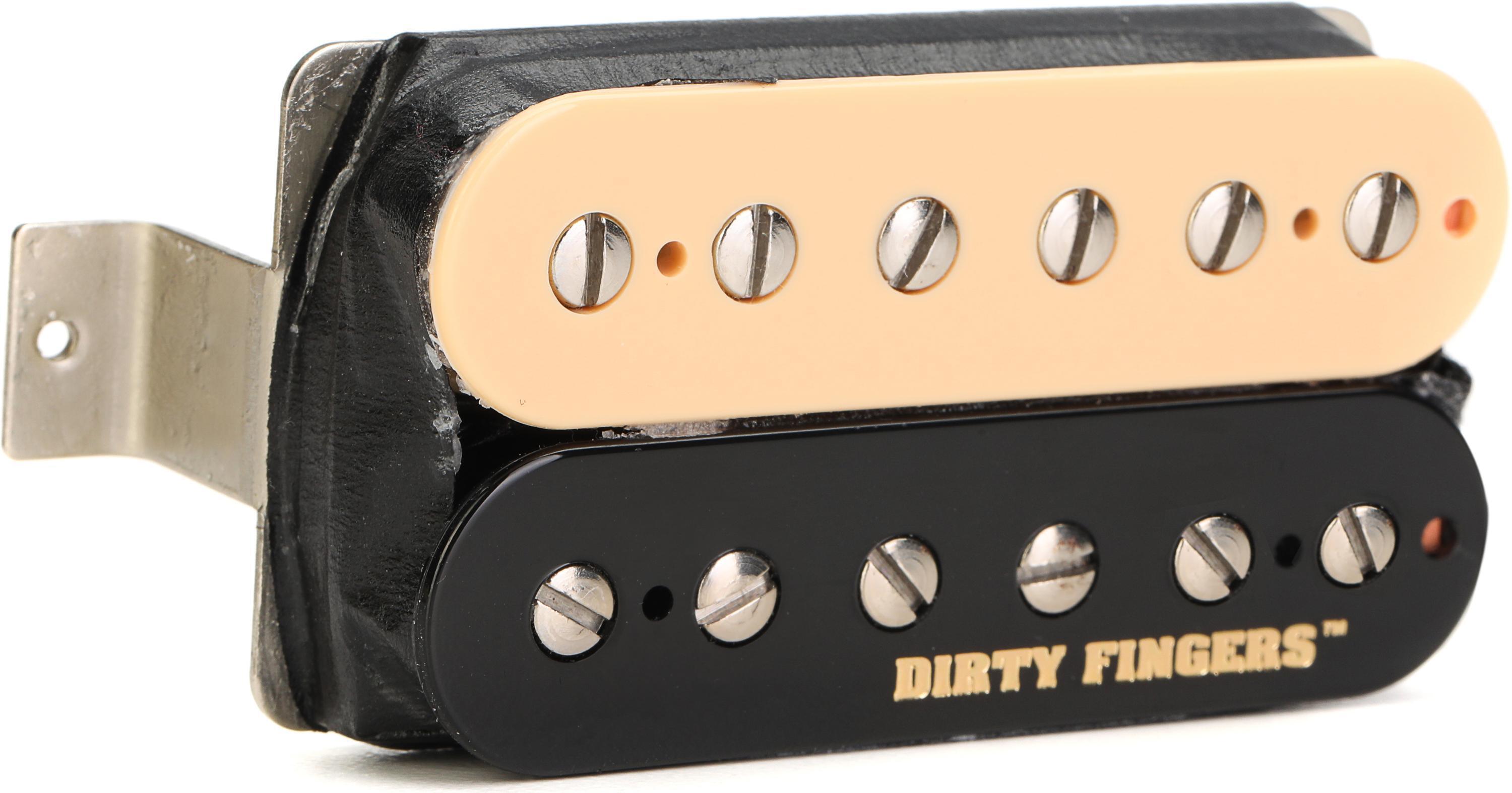 Gibson Accessories Dirty Fingers SM Guitar Pickup - Zebra | Sweetwater