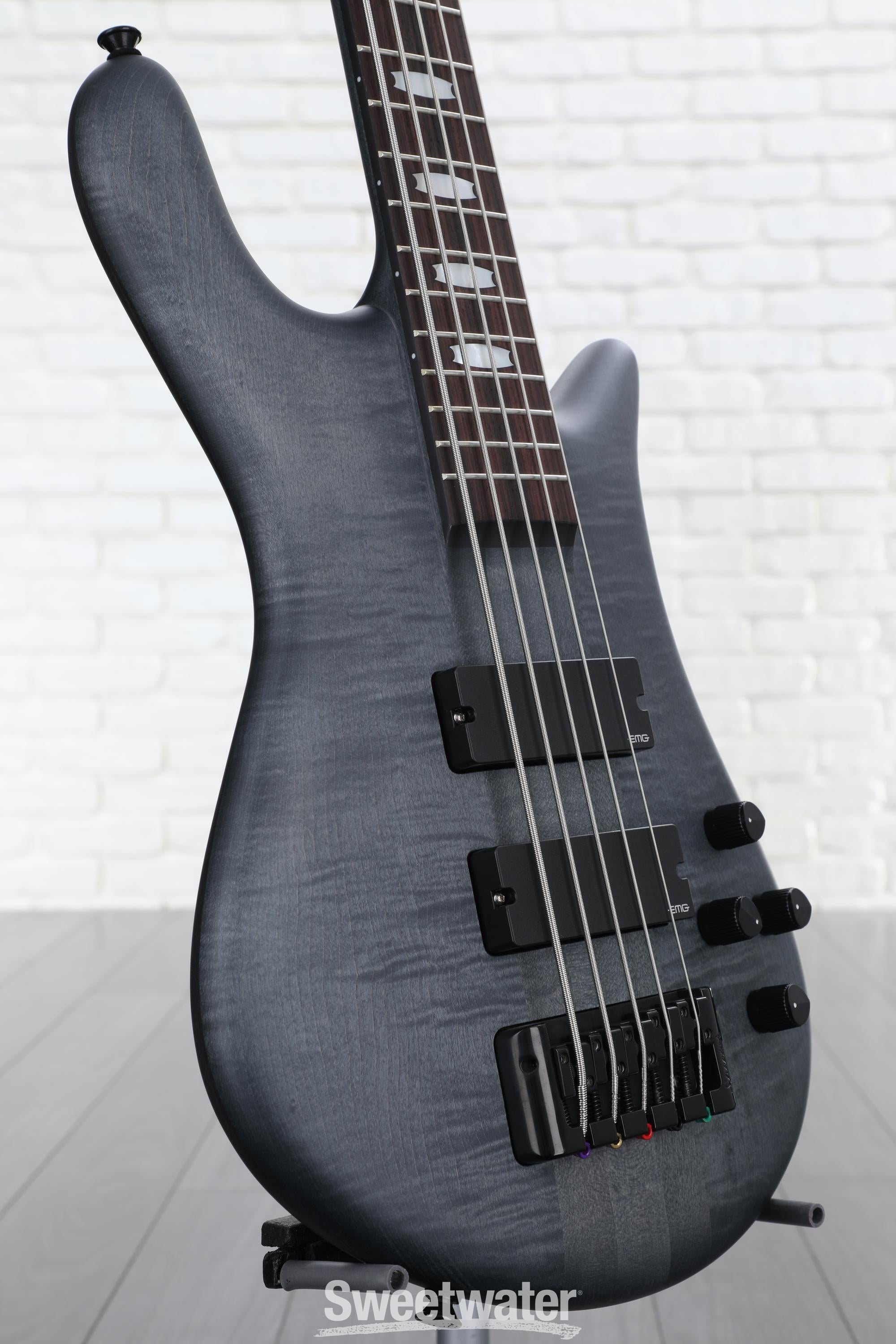 Spector Euro 5 LX Electric Bass Guitar - Black Stain | Sweetwater