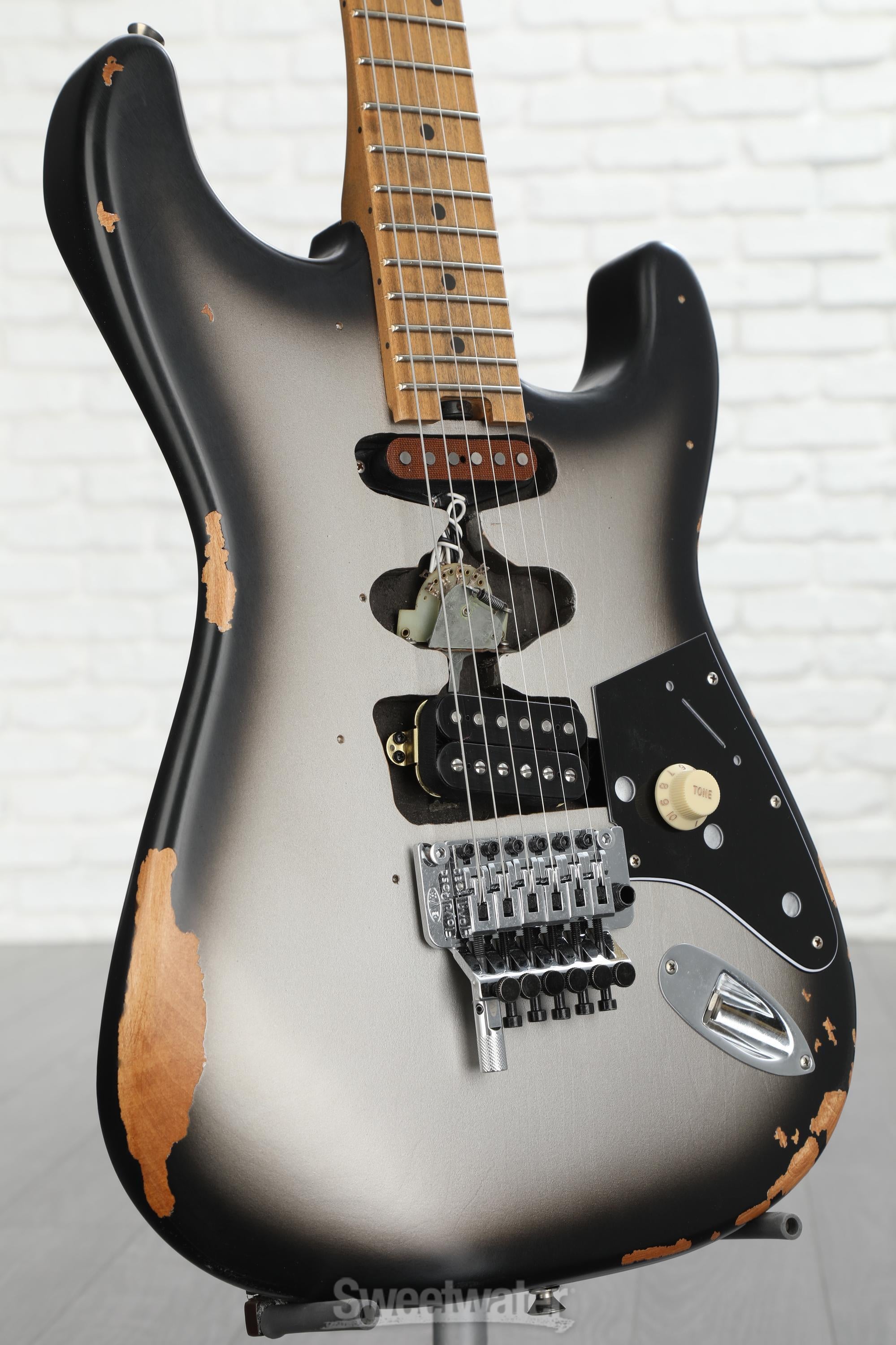 EVH Limited-edition Frankenstein Series Relic Electric Guitar ...