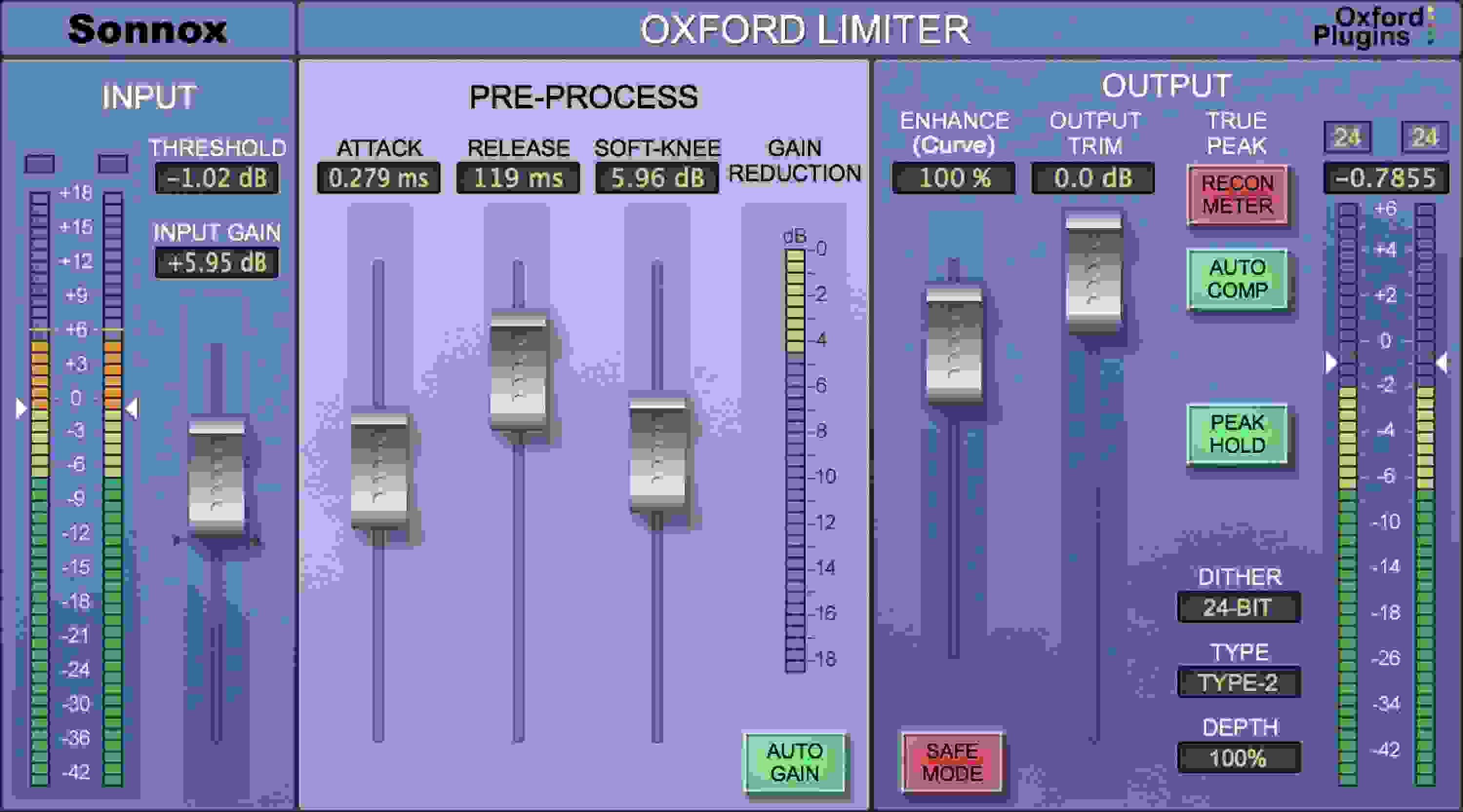 Sonnox Oxford Limiter Native Plug-in | Sweetwater