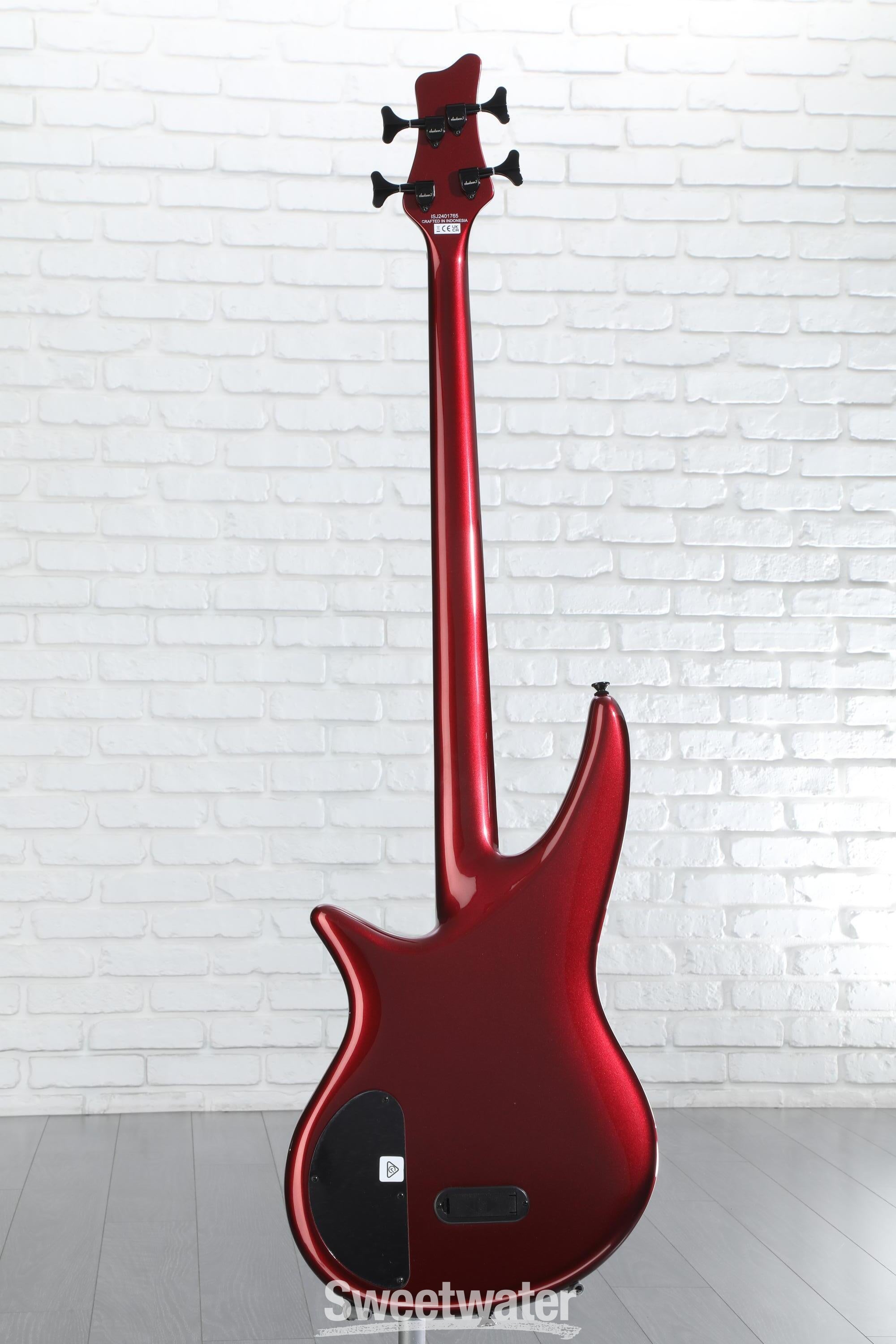 Jackson X Series Spectra Bass Guitar - Candy Apple Red | Sweetwater
