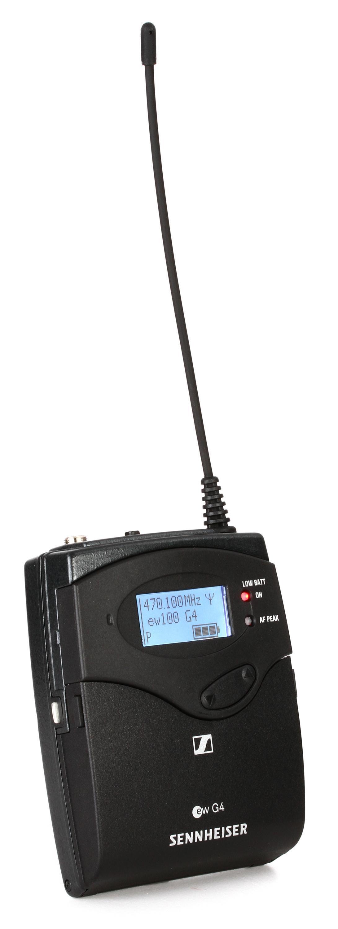 Sennheiser SK 100 G4 Wireless Bodypack Transmitter - A1 Band | Sweetwater