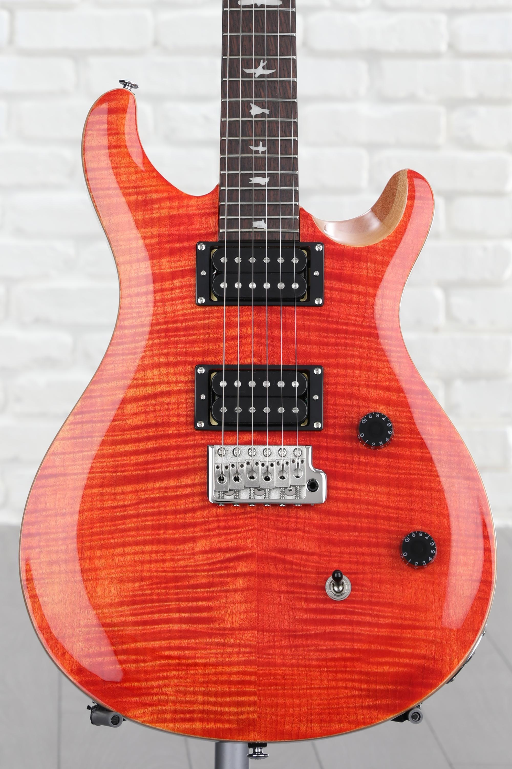 PRS SE CE24 Electric Guitar - Blood Orange | Sweetwater
