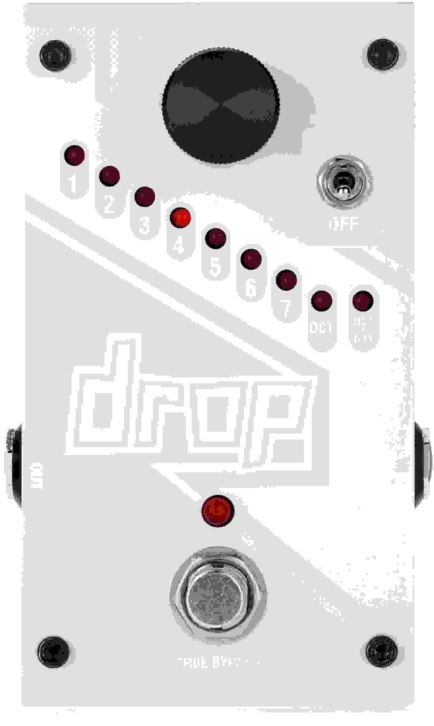 DigiTech Drop Polyphonic Drop-tune Pitch-shift Pedal - White ...