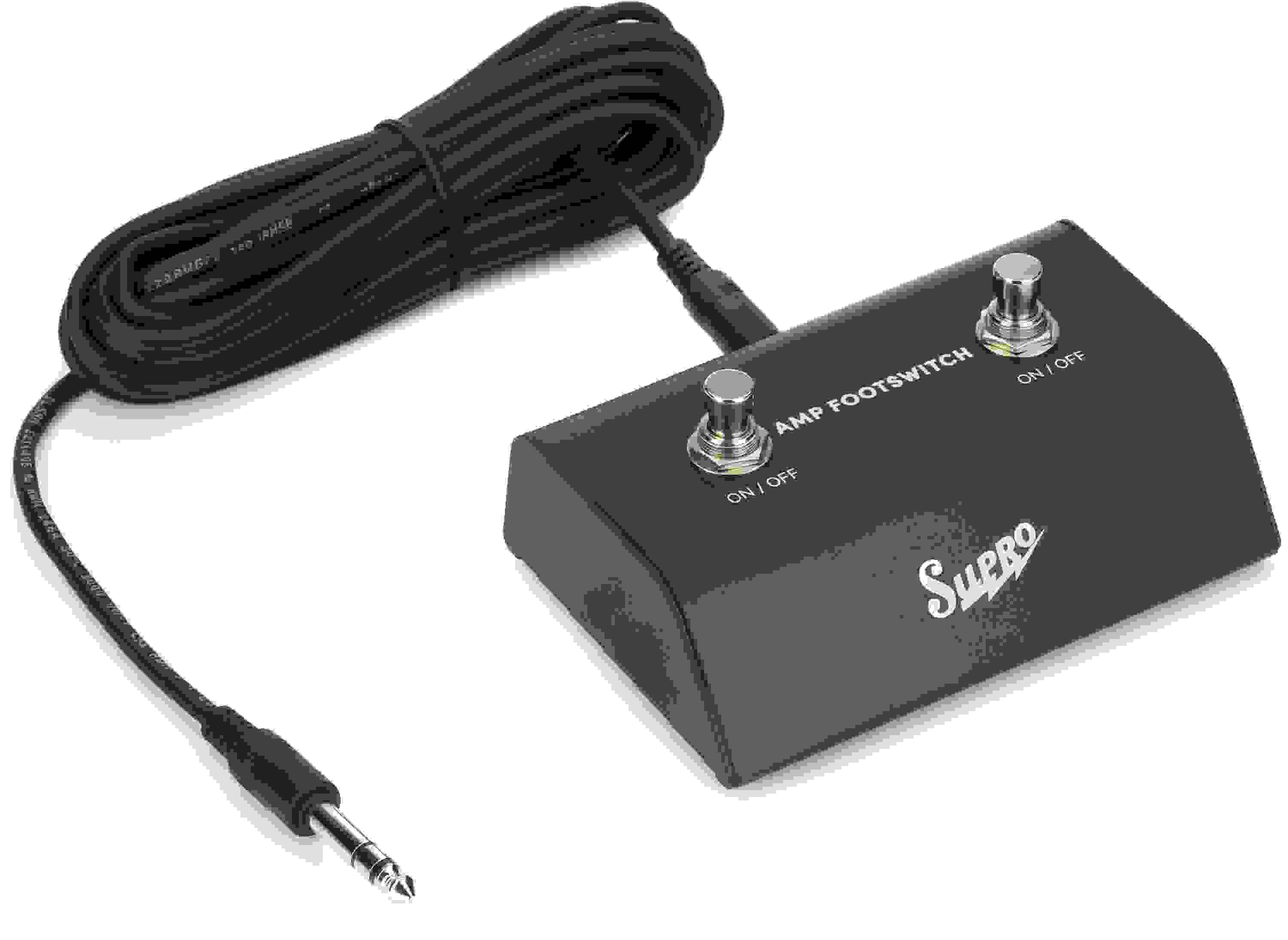 Supro SFS2 2-button Footswitch | Sweetwater