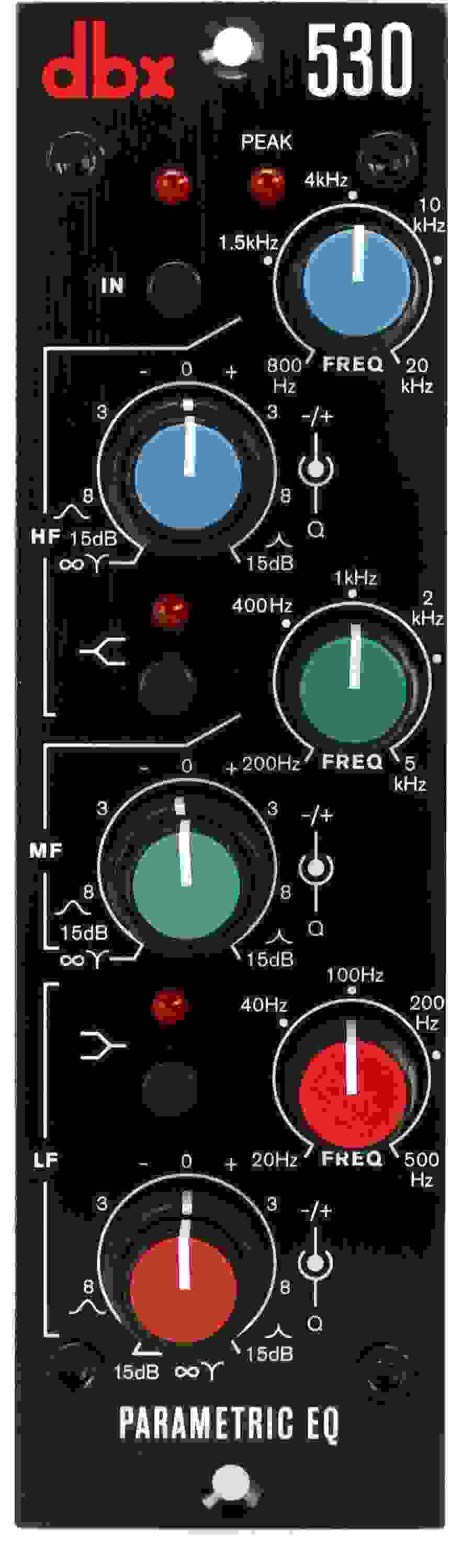dbx 530 500 Series Parametric Equalizer | Sweetwater