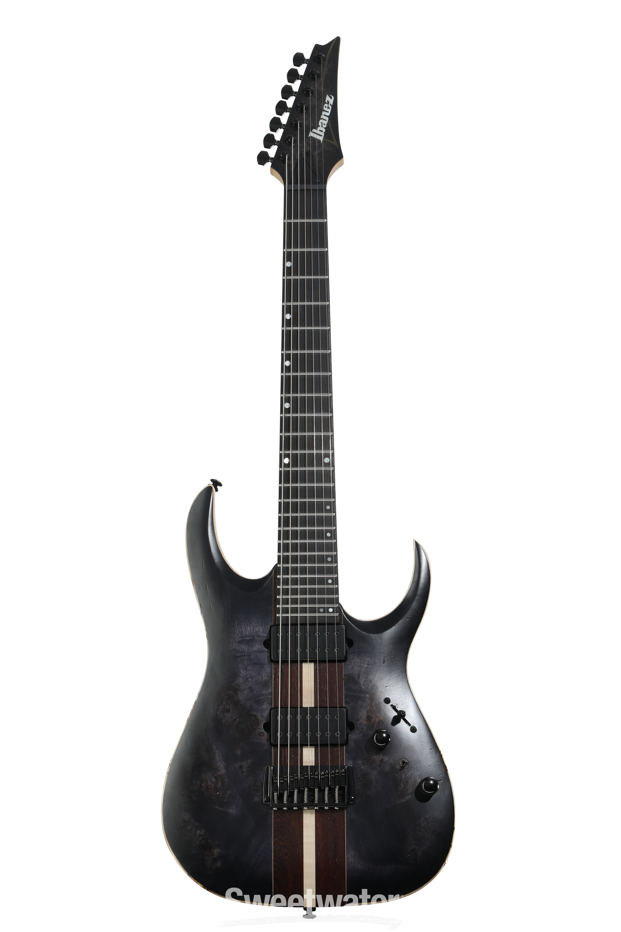 Ibanez Premium RGA217P1PB 7-string Electric Guitar - Deep Twilight Burst | Sweetwater