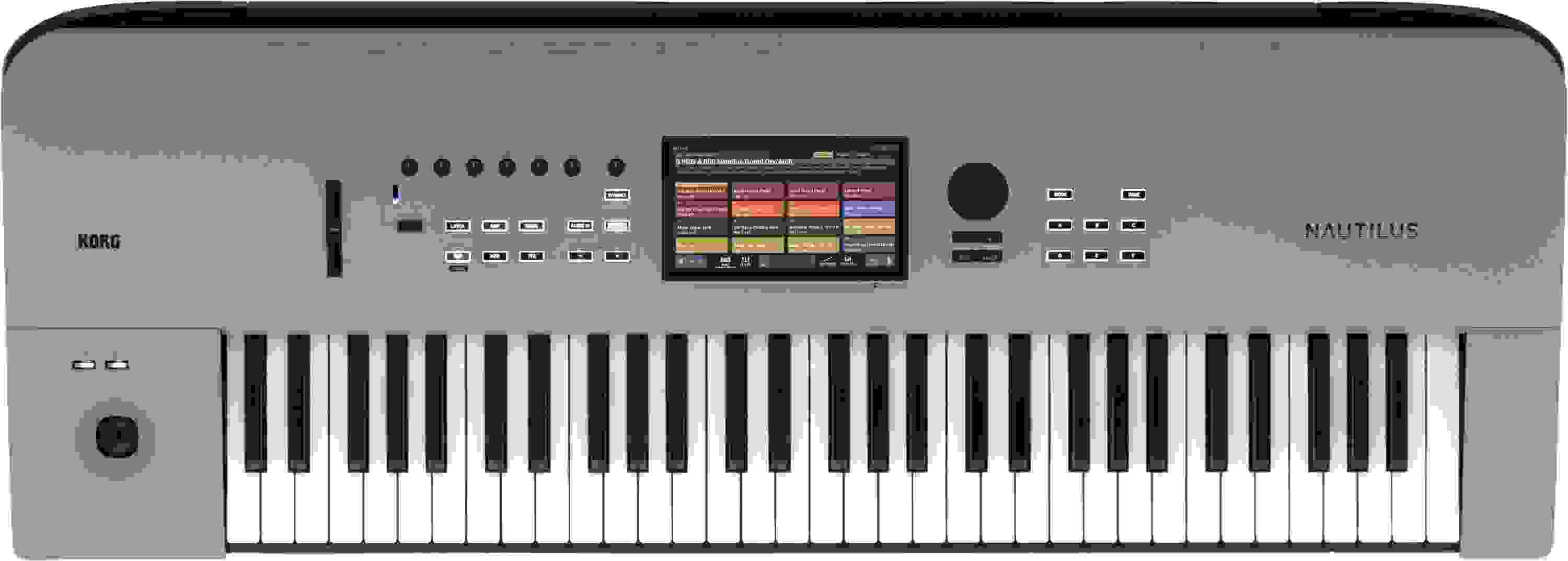 Korg Nautilus AT 61 Synthesizer Workstation with Aftertouch - Limited ...